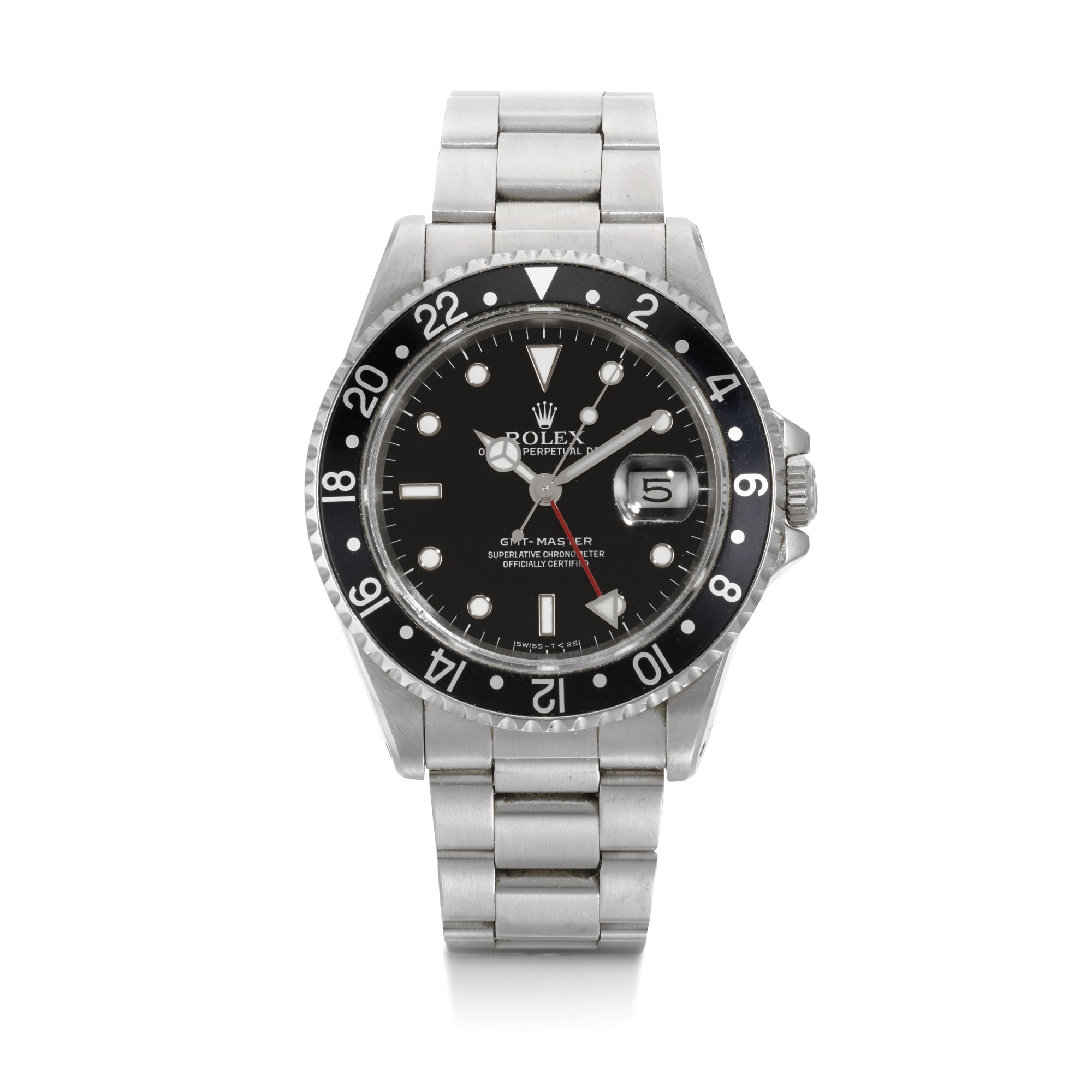 REFERENCE 16700, GMT-MASTER STAINLESS STEEL AUTOMATIC CENTRE SECONDS ...