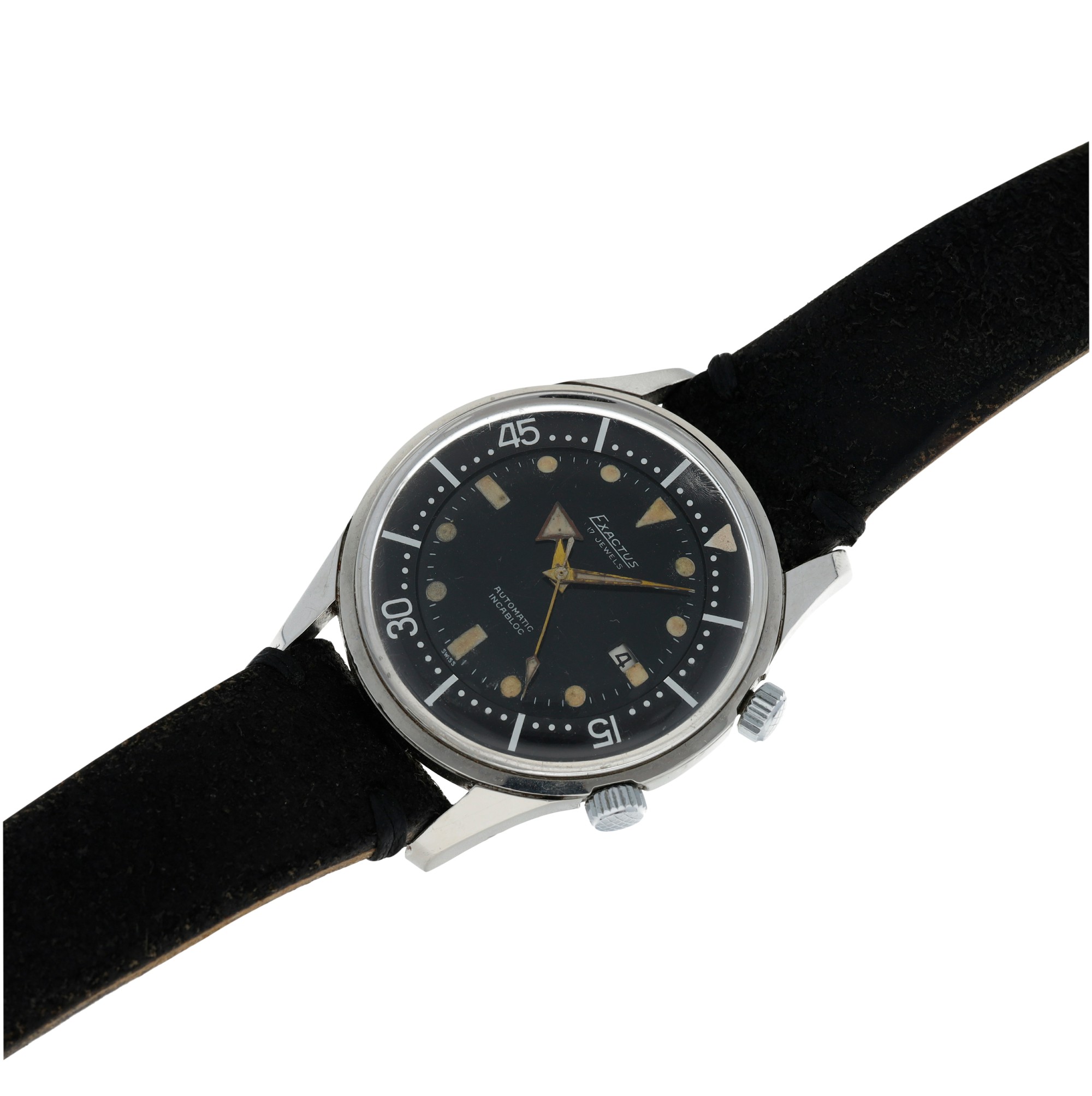 EXACTUS | REFERENCE 8835 AQUAMAX A STAINLESS STEEL AUTOMATIC WRISTWATCH ...