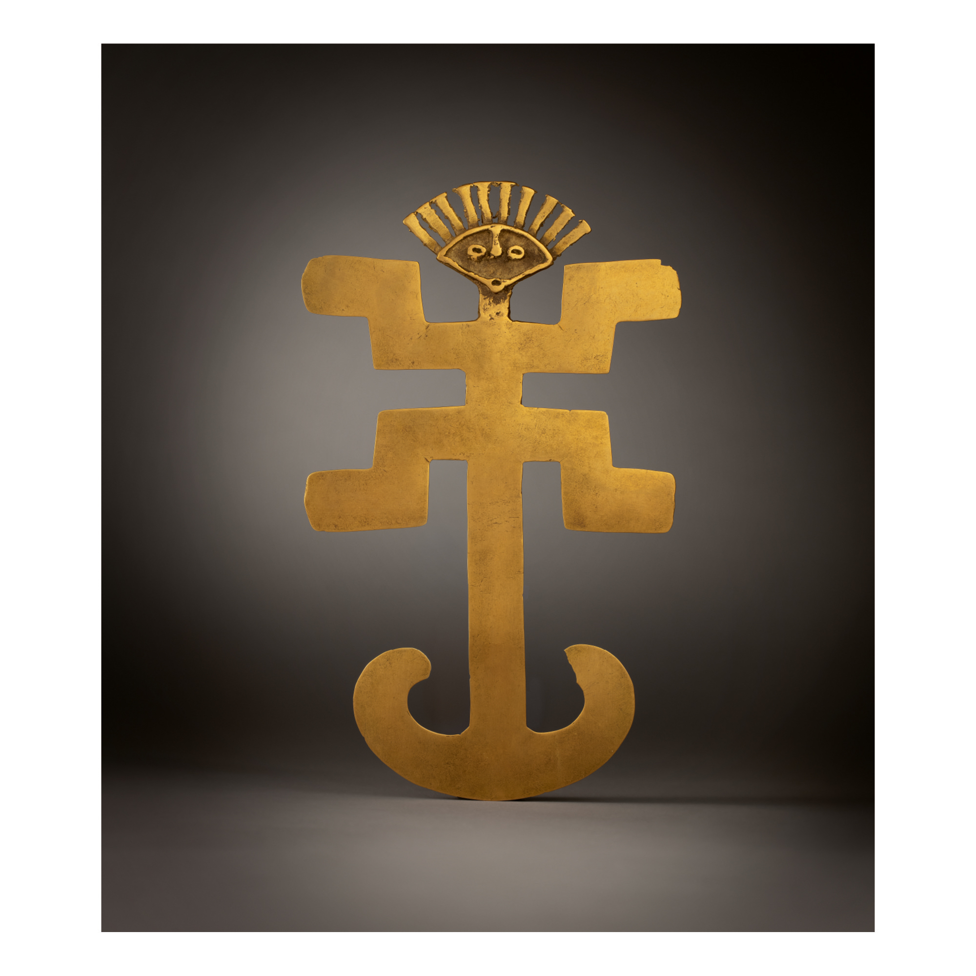 TOLIMA GOLD FIGURAL PENDANT CIRCA AD 500-1000 | Art of Africa, Oceania ...
