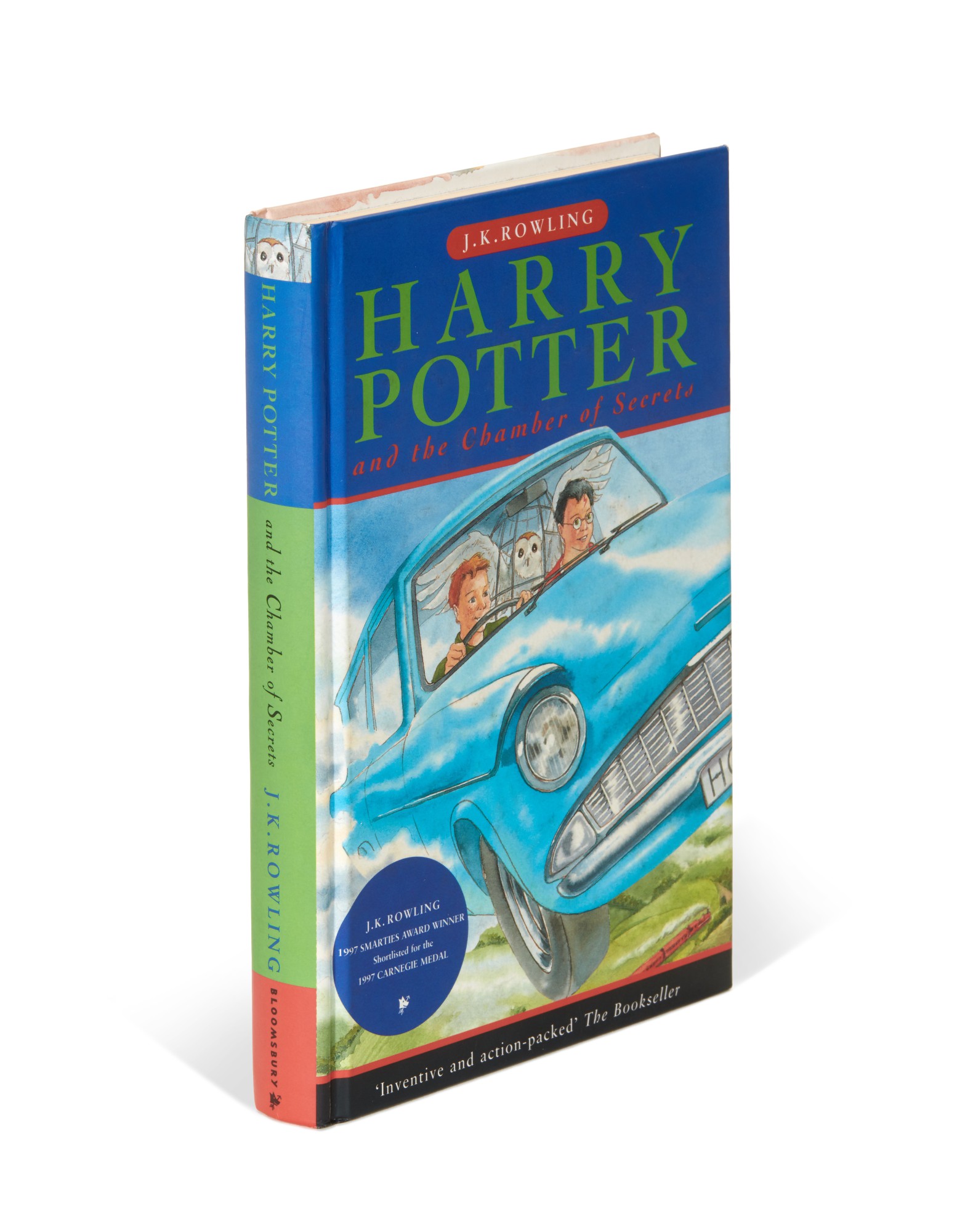 J.K. Rowling | Collection of the first four Harry Potter books, 1997 ...