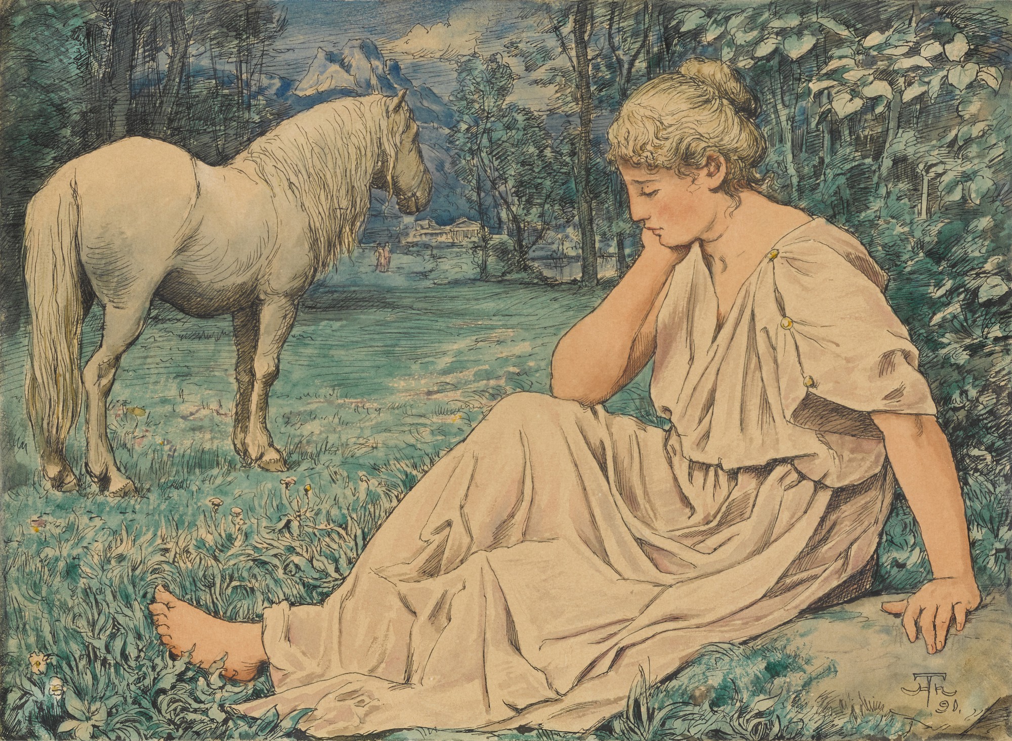 Contemplation | European and British Art, Part II | 2022 | Sotheby's