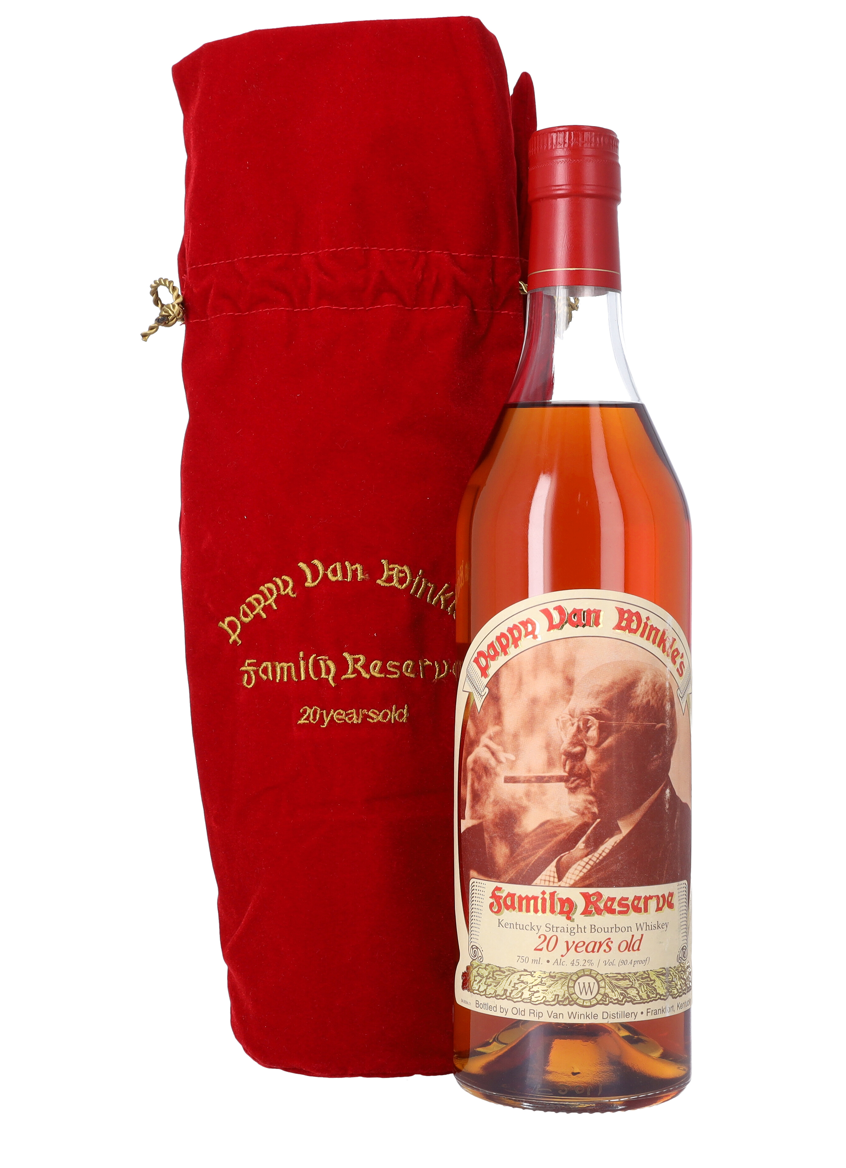 Pappy Van Winkle's 20 Year Old Family Reserve 90.4 proof NV (1 BT75 ...