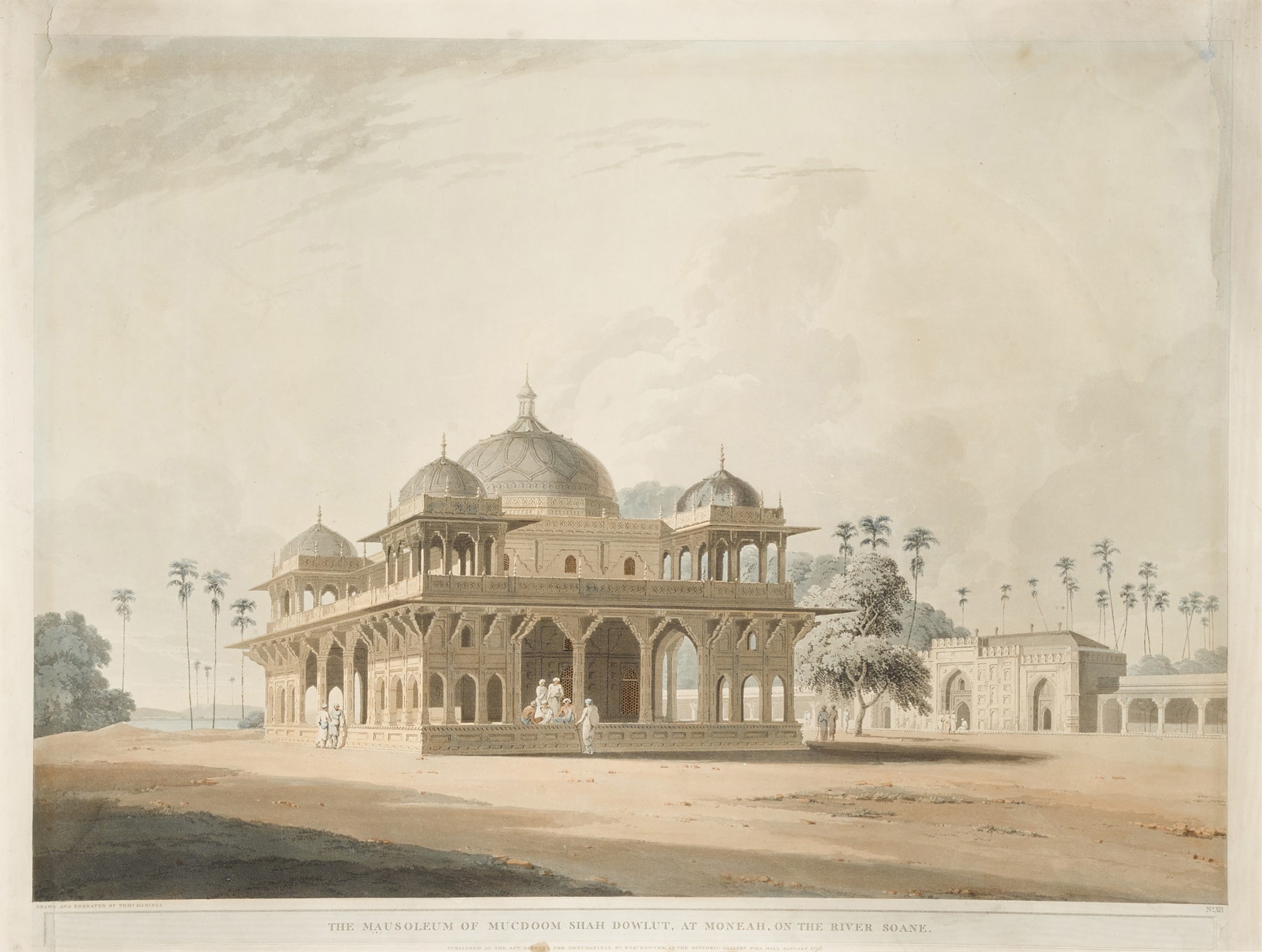 A set of twelve aquatint views of India by Thomas Daniell, R.A. (1749 ...