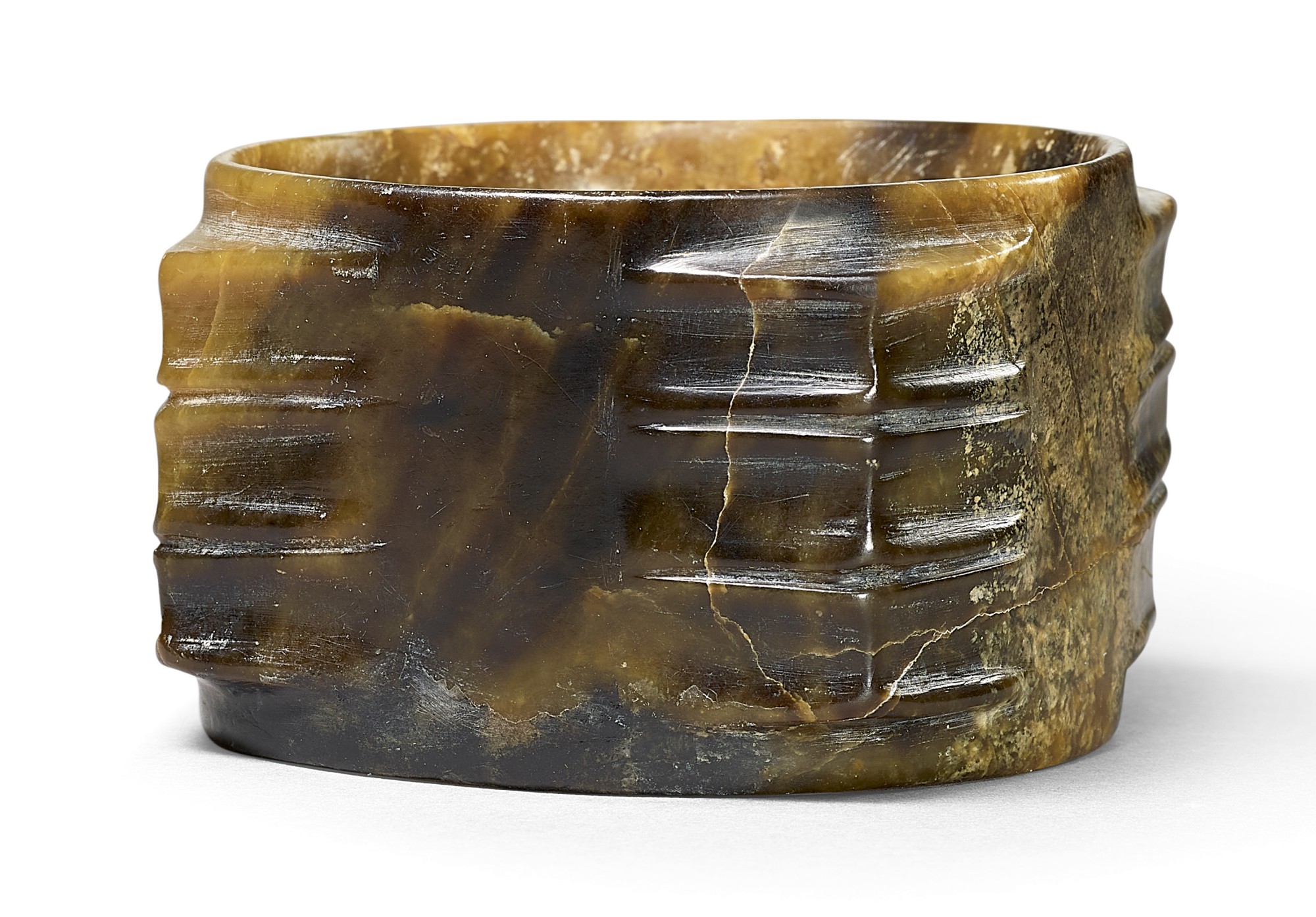 A JADE CONG SHANG DYNASTY | 商 玉琮 | Monochrome II | 2020 | Sotheby's