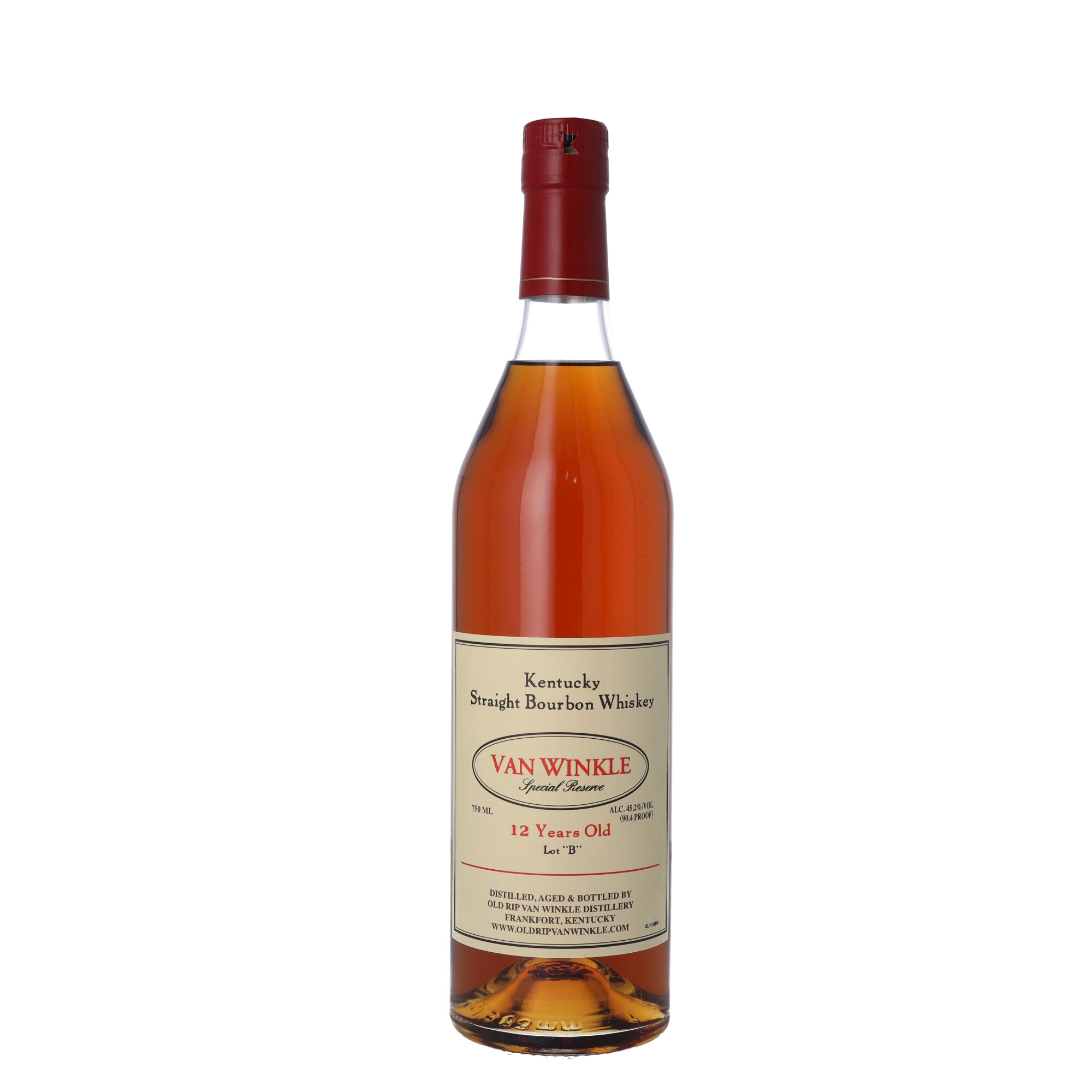 Van Winkle 12 Year Old Special Reserve Lot "B" 90.4 proof NV (1 BT75 ...