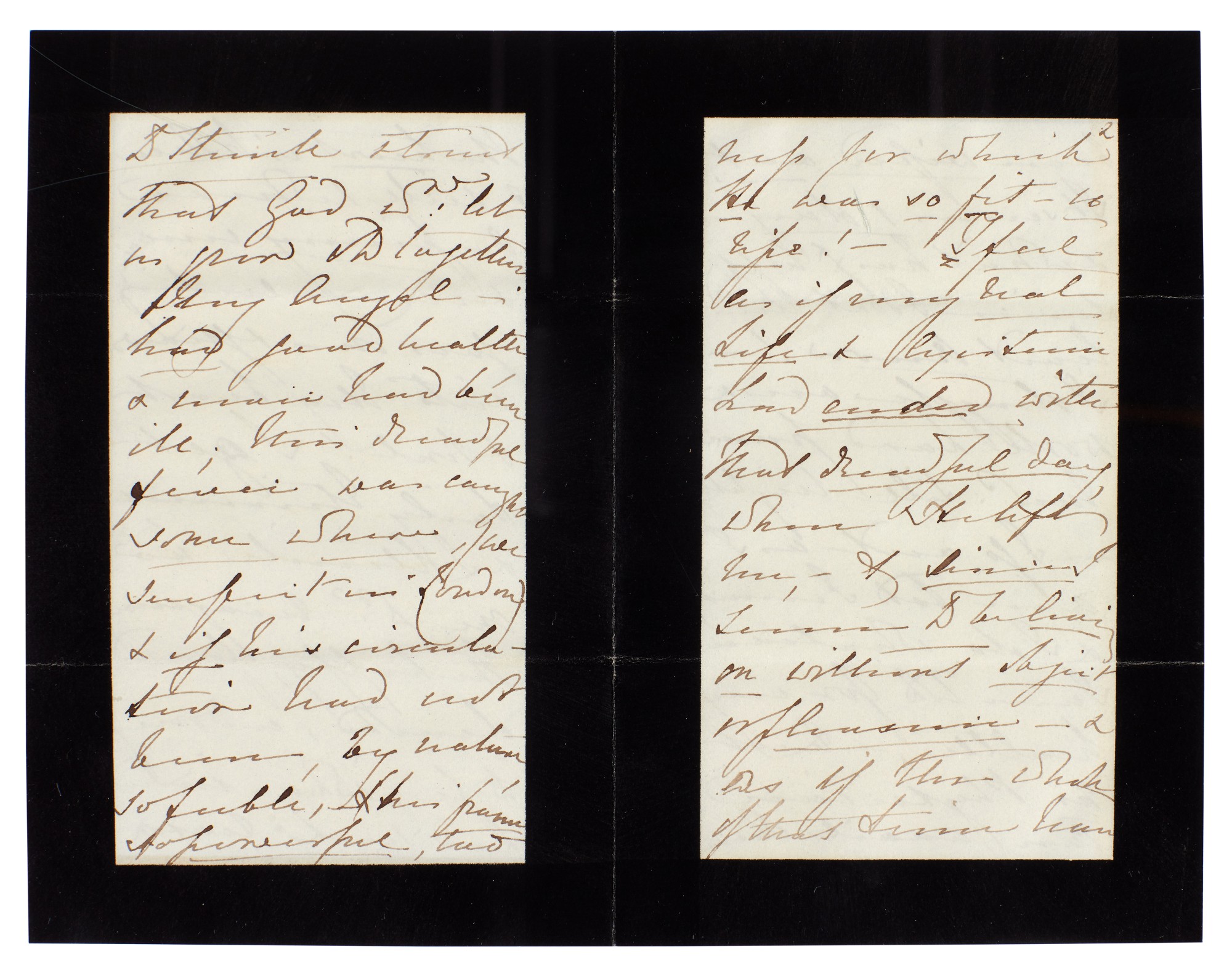 Queen Victoria | Autograph letter signed, on the death of Prince Albert ...