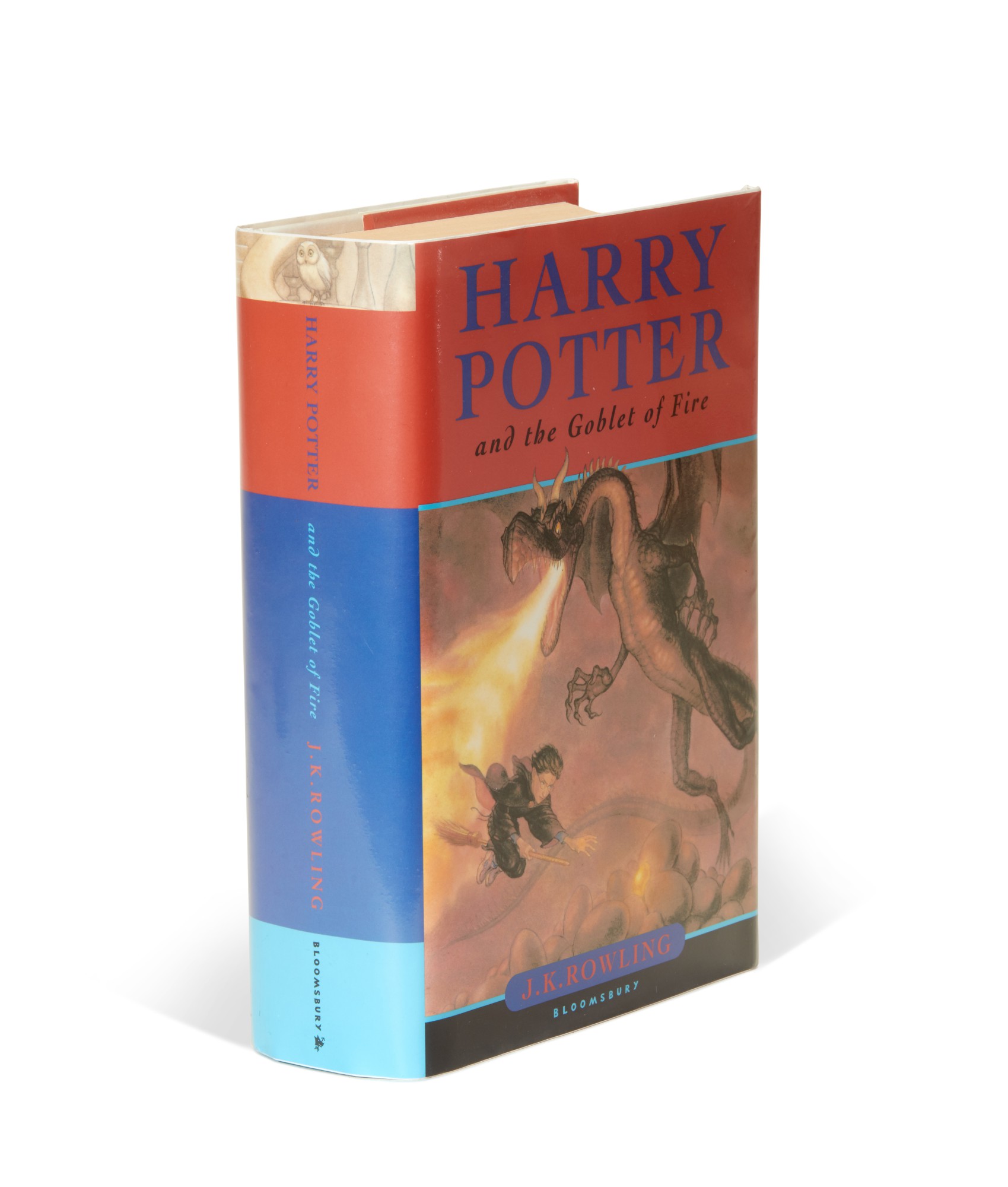 J.K. Rowling | Collection of the first four Harry Potter books, 1997 ...