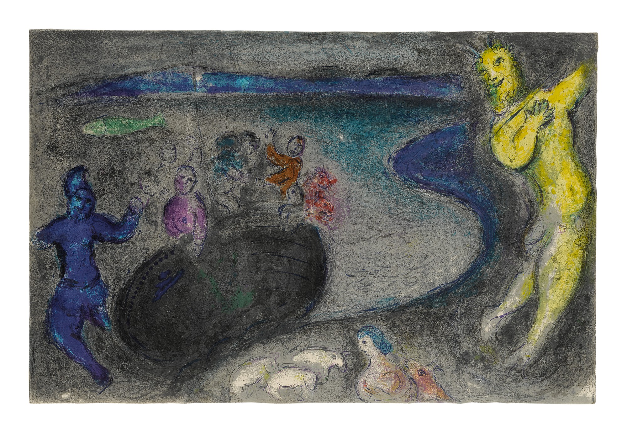 MARC CHAGALL | CAPTAIN BRYAXIS'S DREAM (M. 328; SEE C. BKS. 46 ...