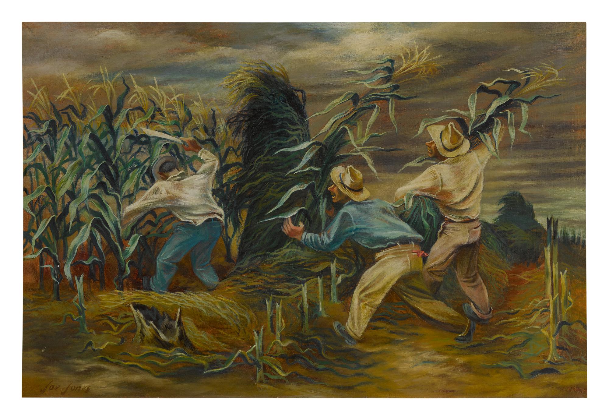JOE JONES | IN THE CORN FIELDS | American Art Online | 2020 | Sotheby's