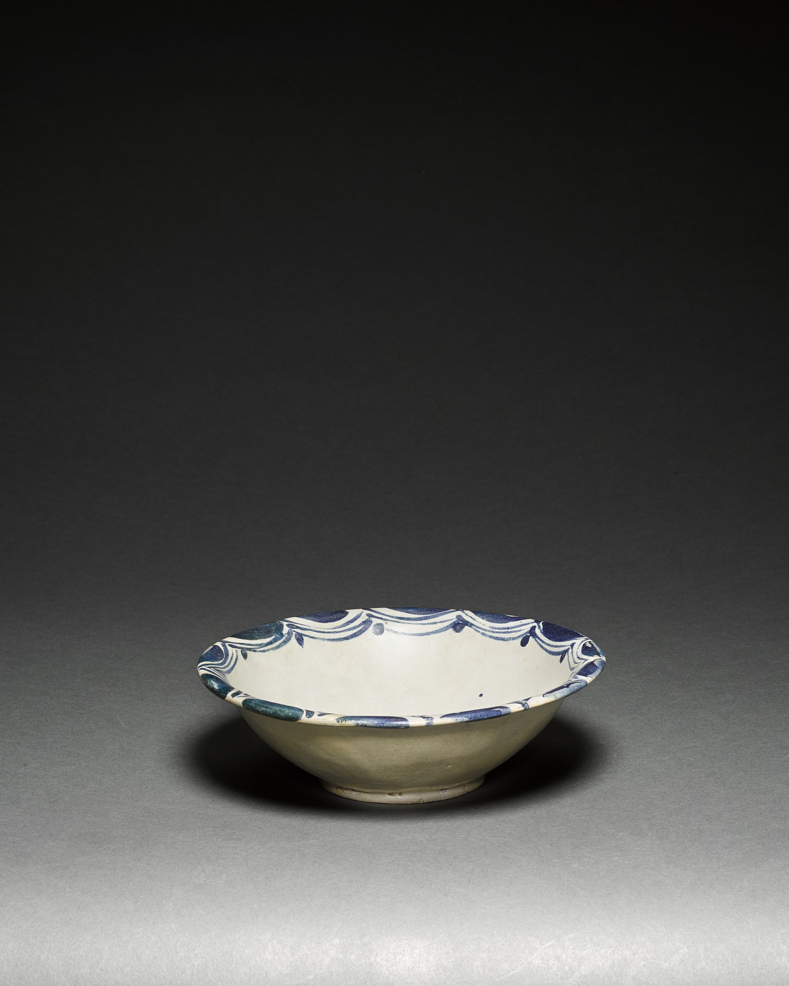 An Abbasid pottery bowl with a Kufic Inscription, Iraq, 9th century ...