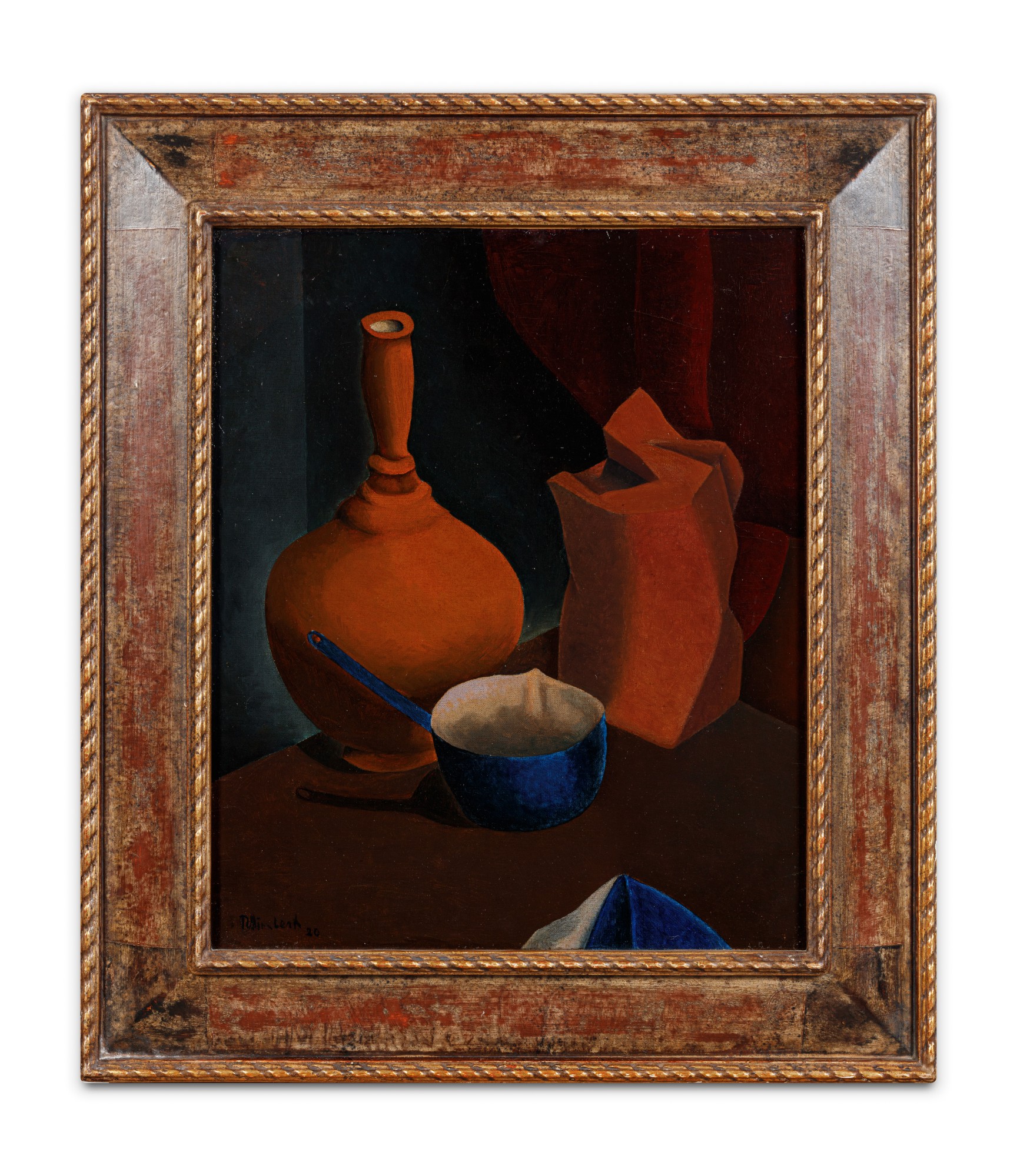 Casserole bleue et sac à café | Purism and Beyond: A Modern Collection ...