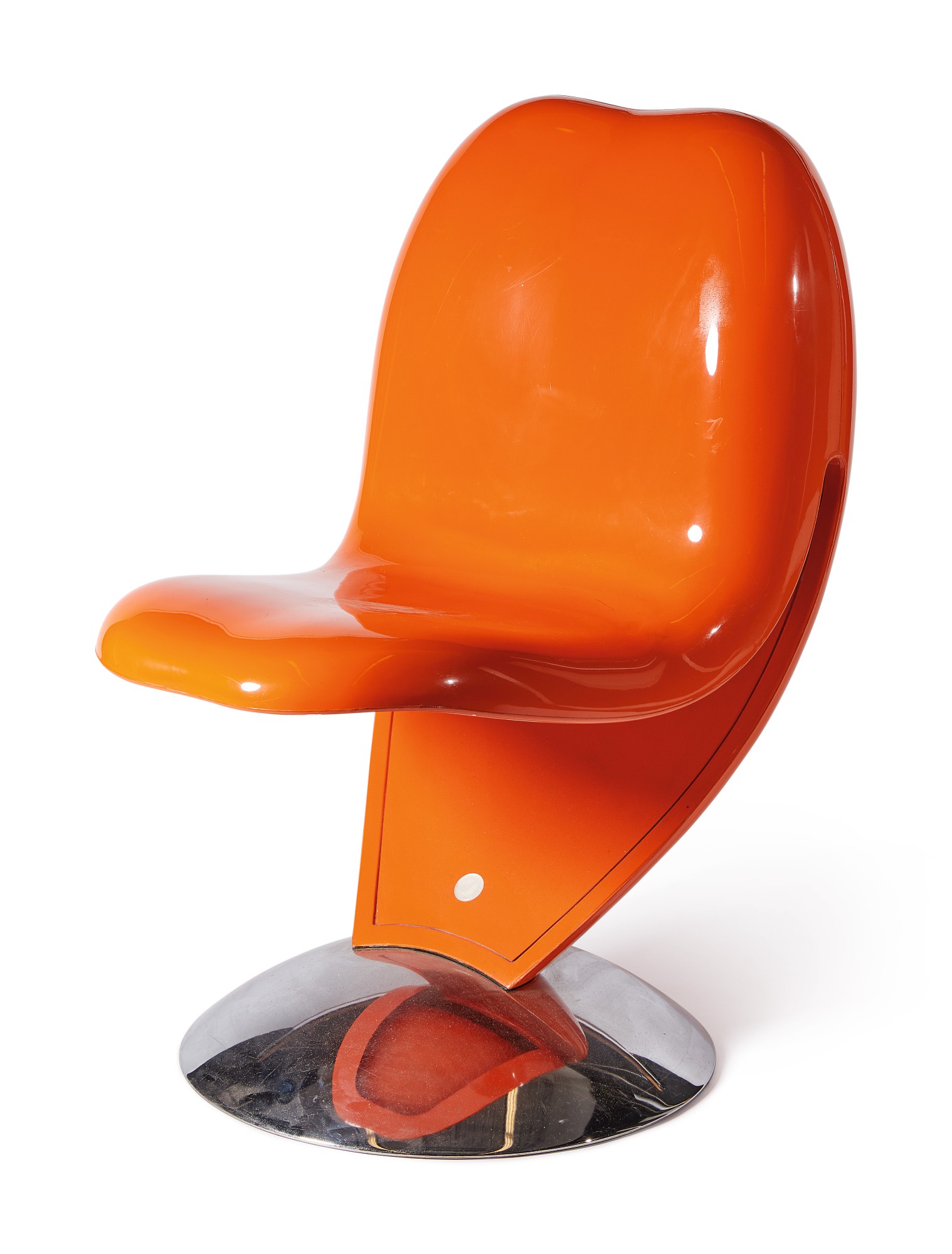 Tongue-In-Cheek Chair (Orange) | The Hoarder: Part II | 2020 | Sotheby's