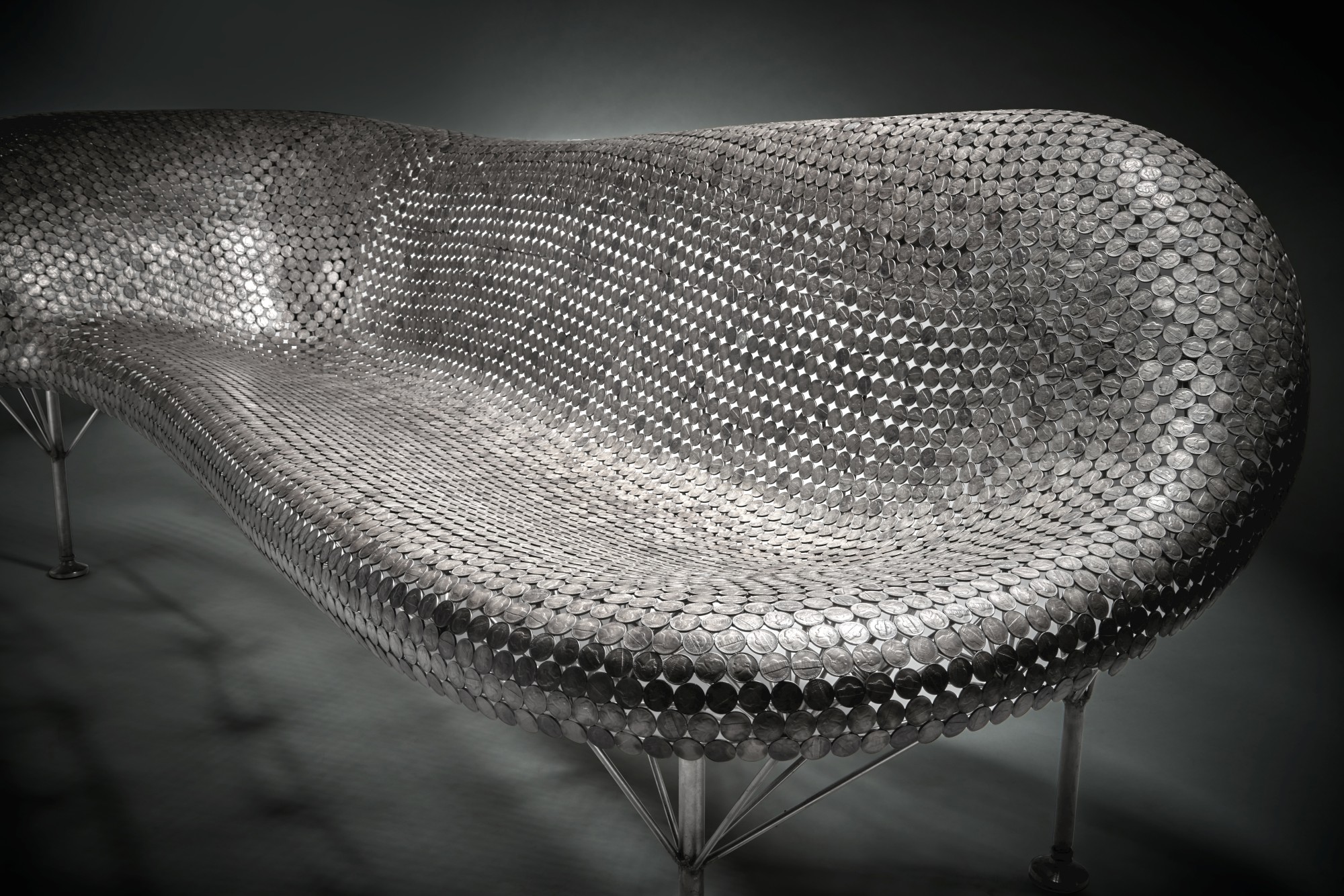 "Nickel" Couch | Crafting Modernism: Masters of the American Studio ...