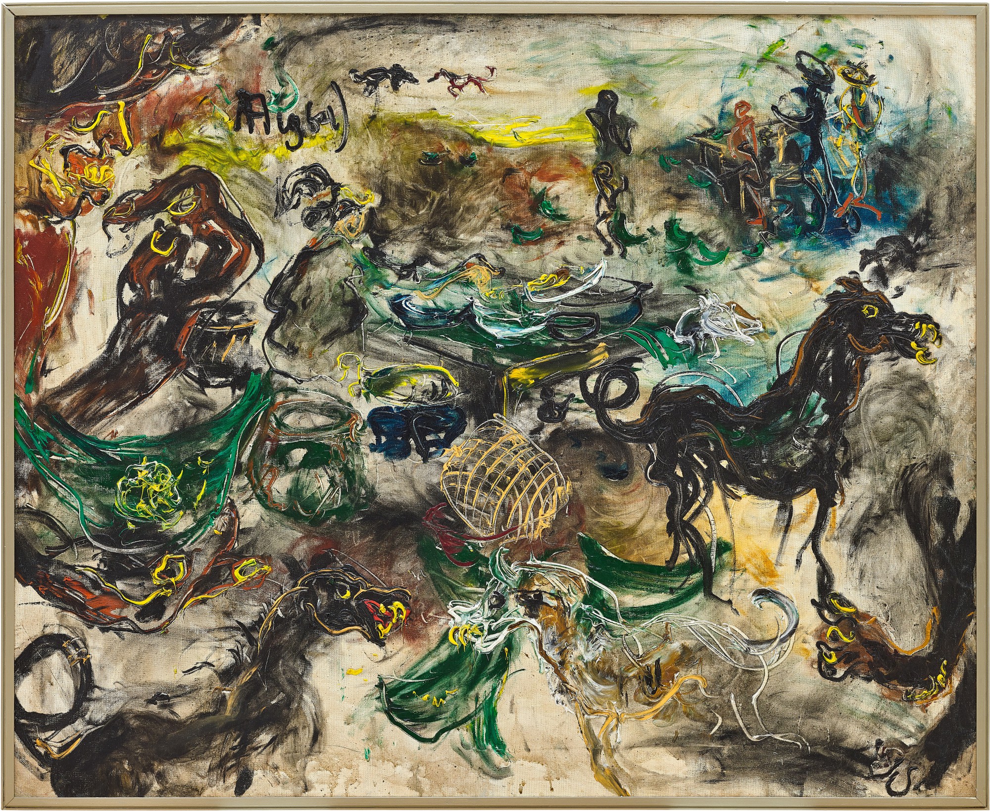 Affandi 阿凡迪 | Everyday Living 日常生活 | Modern Art Day Sale | 2021 | Sotheby's