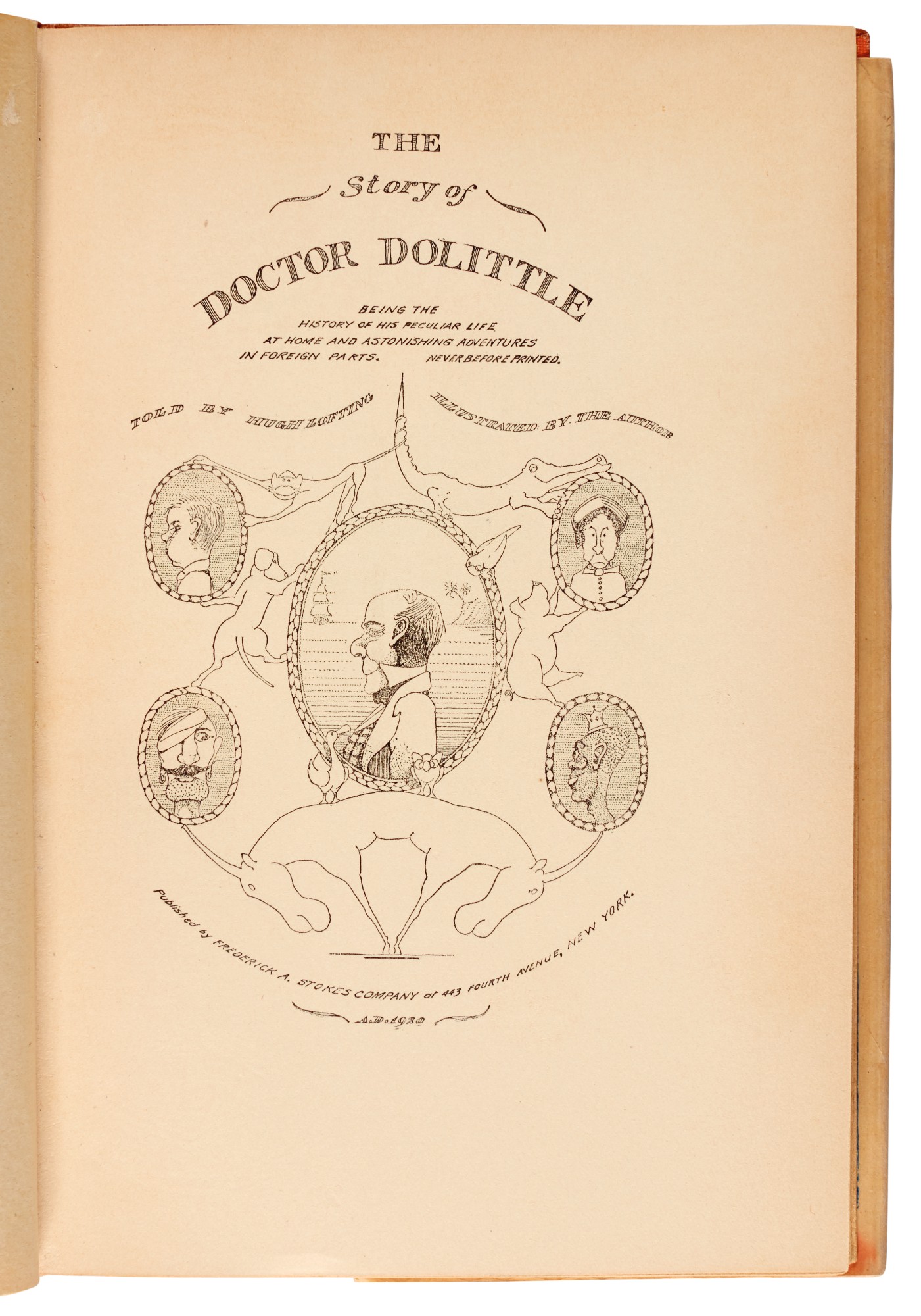 LOFTING | The Story of Dr. Doolittle, 1920 | English Literature ...