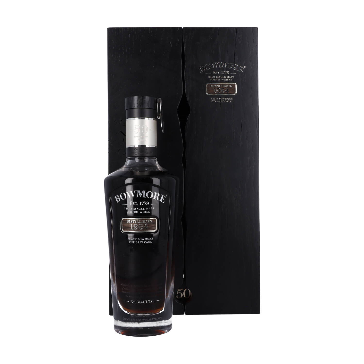Bowmore Black 50 Year Old The Last Cask 41.0 abv 1964 (1 BT75) | Whisky ...