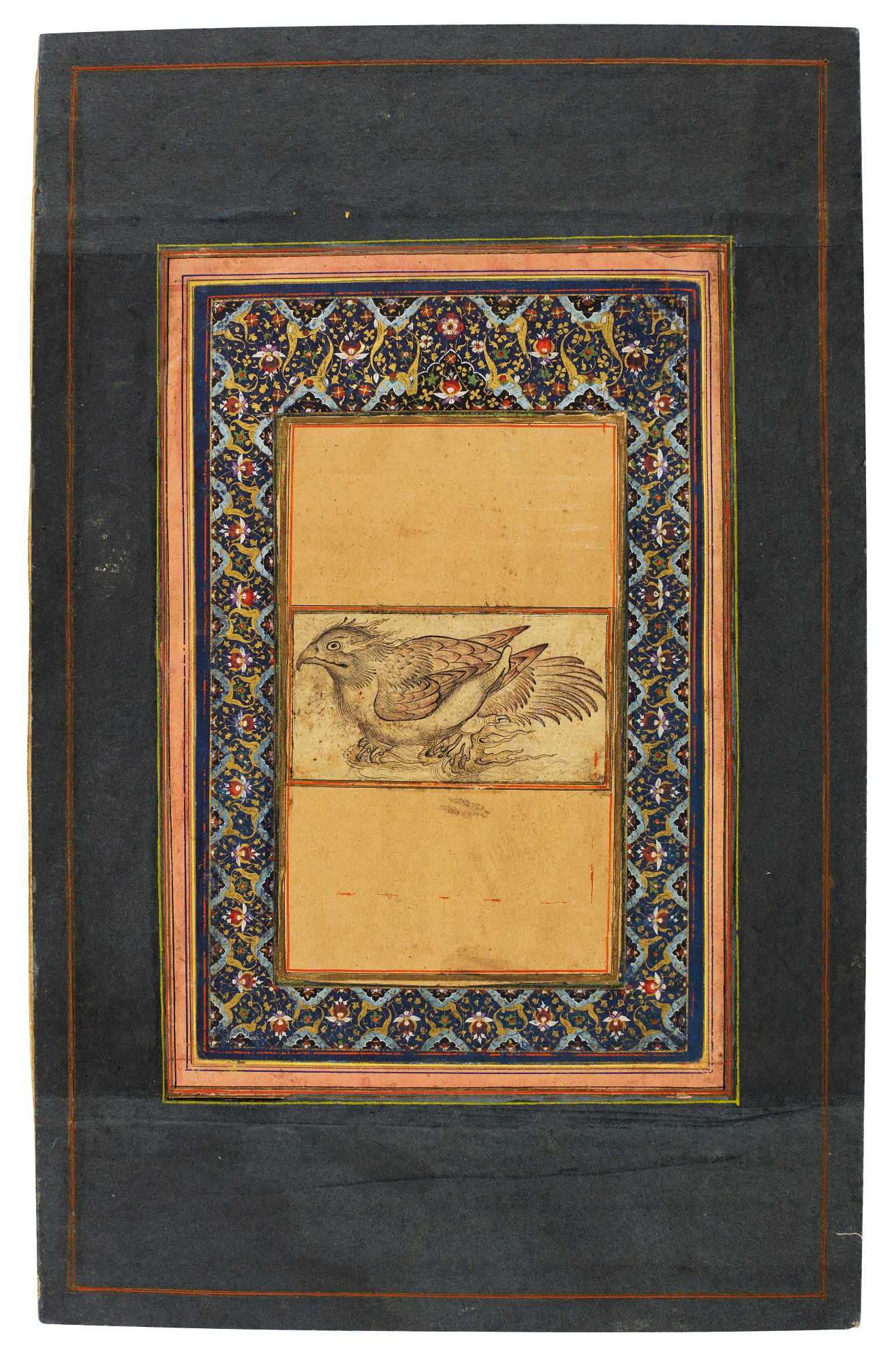 A SIMURGH CHICK, PERSIA, SAFAVID, 17TH CENTURY | Arts of the Islamic ...