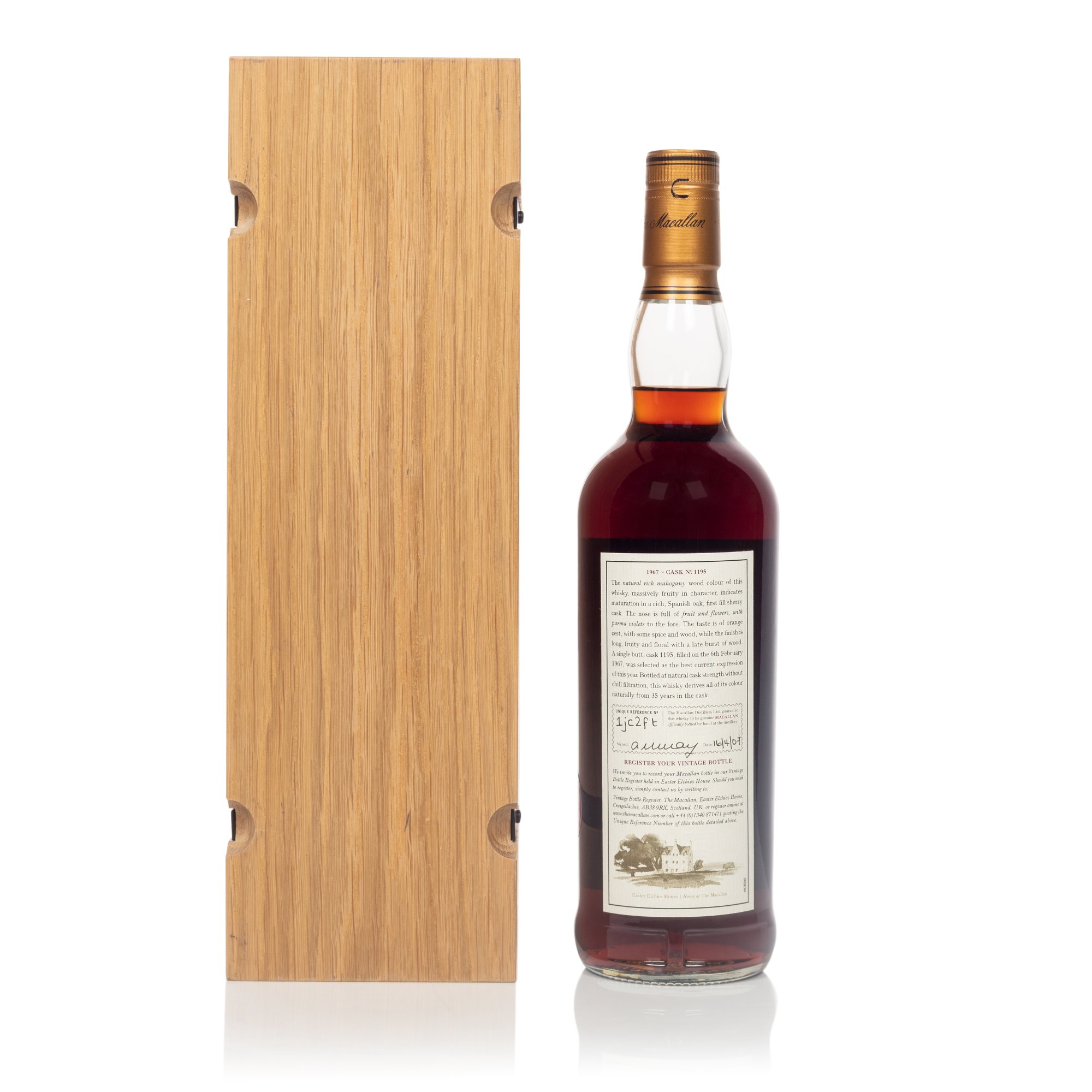 The Macallan Fine & Rare 35 Year Old 55.9 abv 1967 (1 BT75) | Finest ...