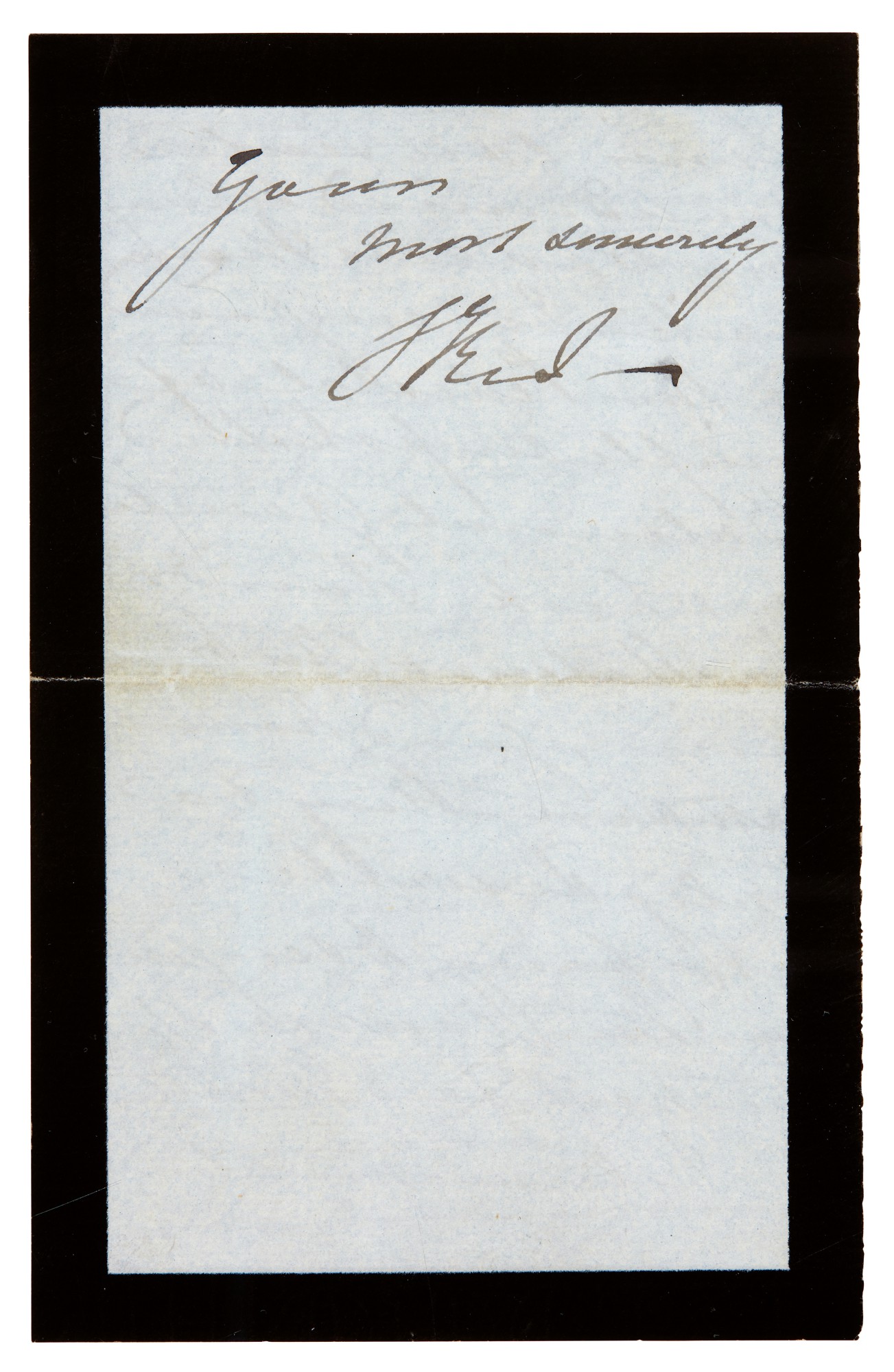 Queen Victoria | autograph letter signed, to Tennyson, October 1883 ...