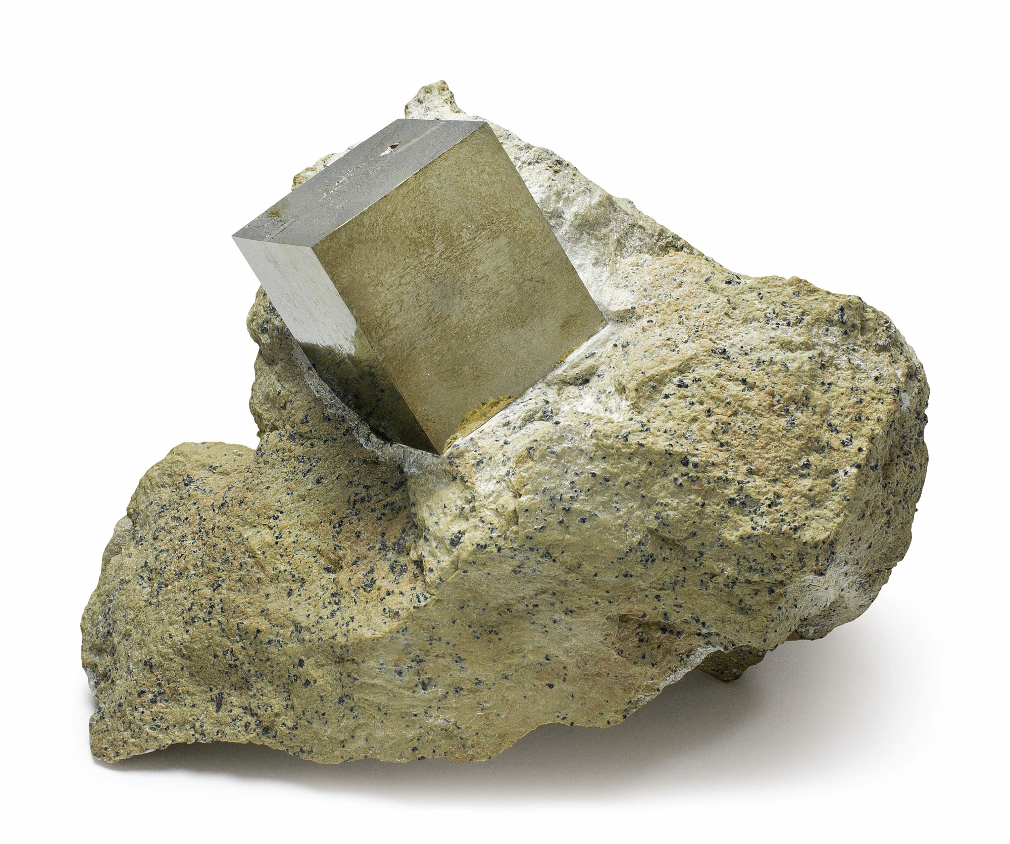 NATURAL PYRITE CUBE | Natural History; Including Fossils, Minerals ...