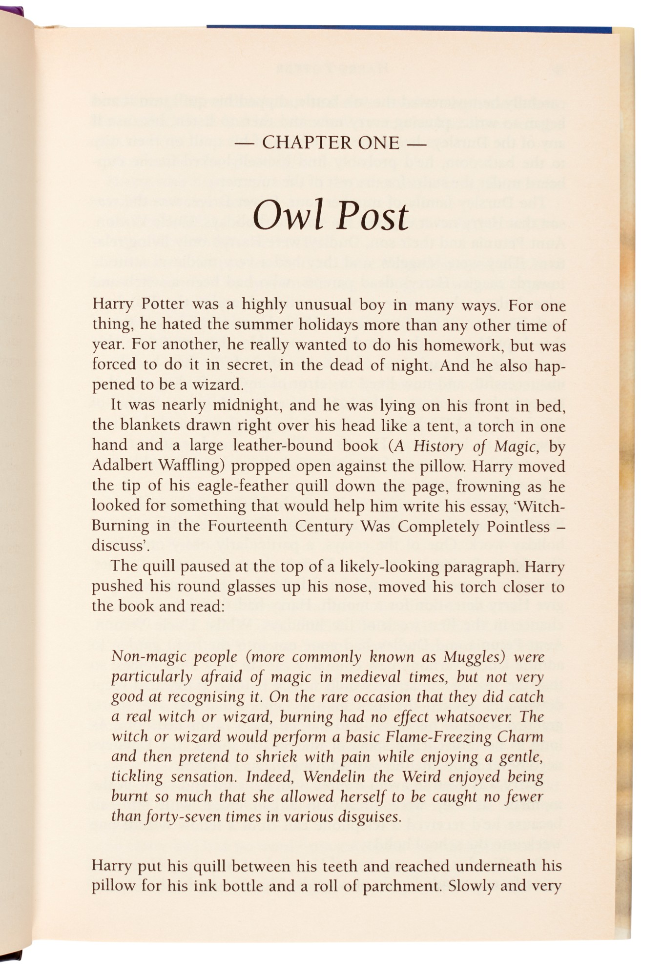 ROWLING | Harry Potter and the Prisoner of Azkaban, 1999, first, second ...