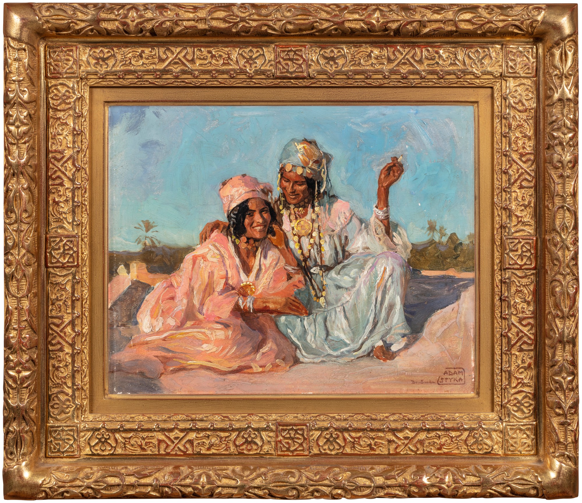 Resting in the Sunshine, Bou-Saâda | The Orientalist Sale | | Sotheby's
