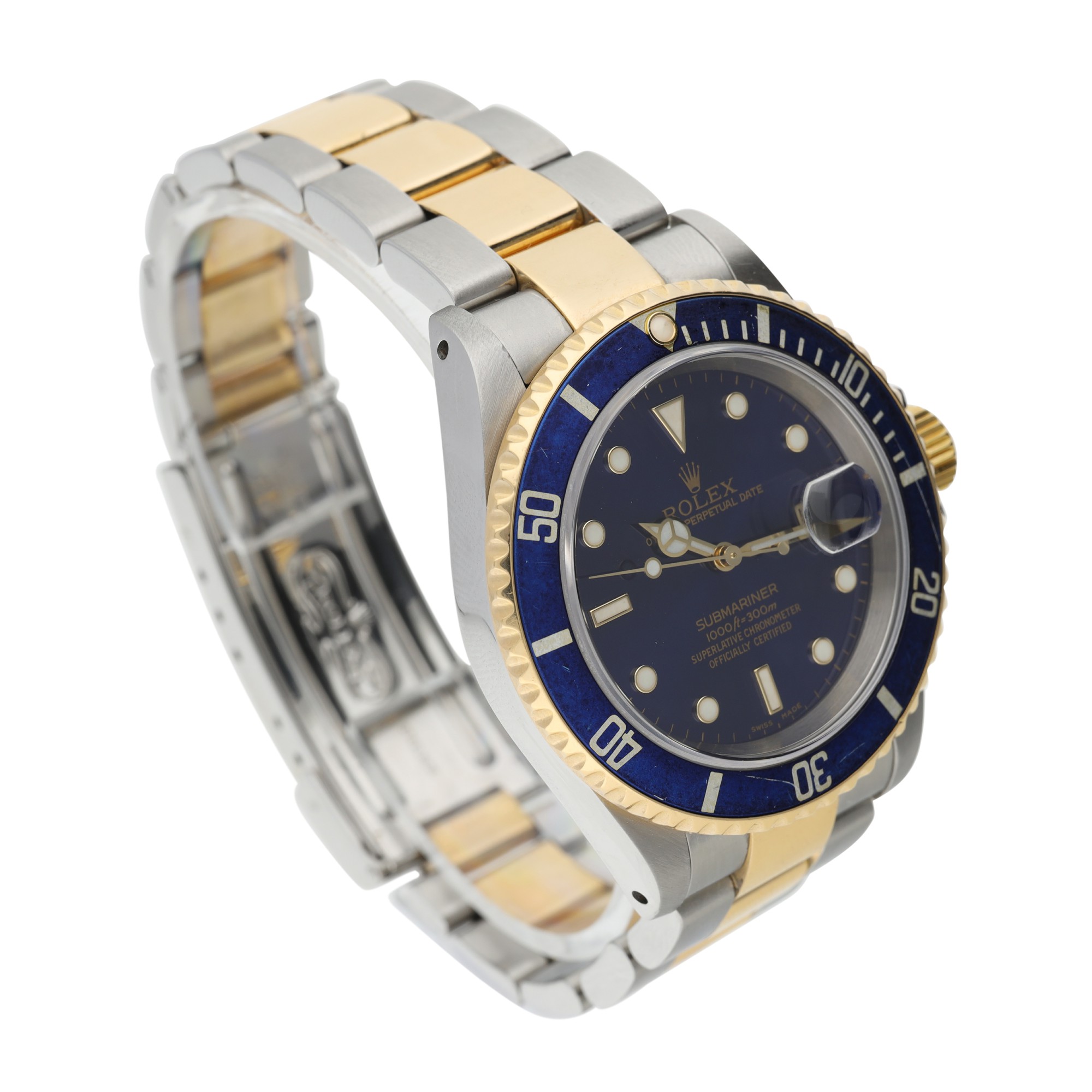 ROLEX | REFERENCE 16613 SUBMARINER A STAINLESS STEEL AND YELLOW GOLD ...
