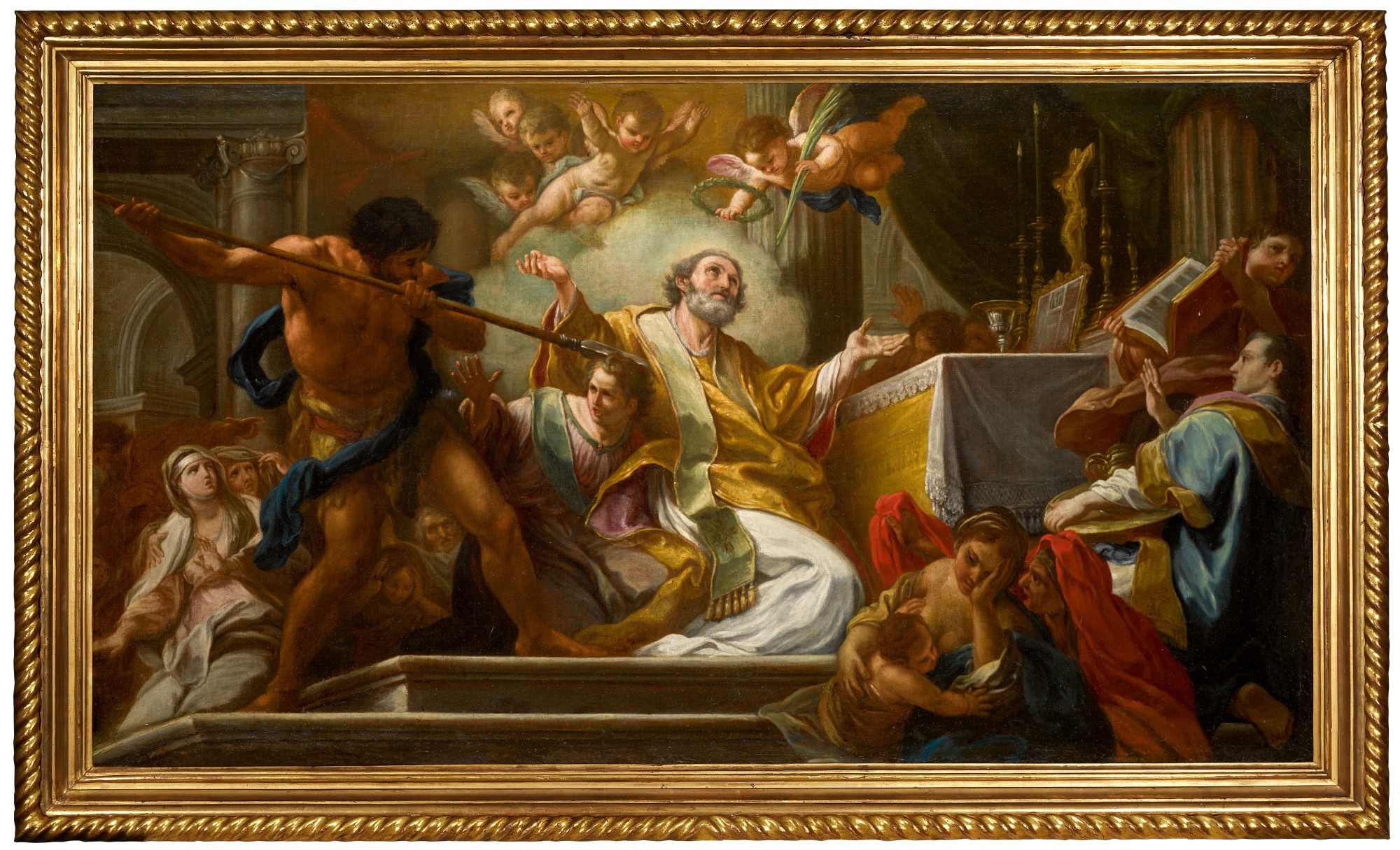 SEBASTIANO CONCA | The martyrdom of Saint Matthew | Old Masters ...
