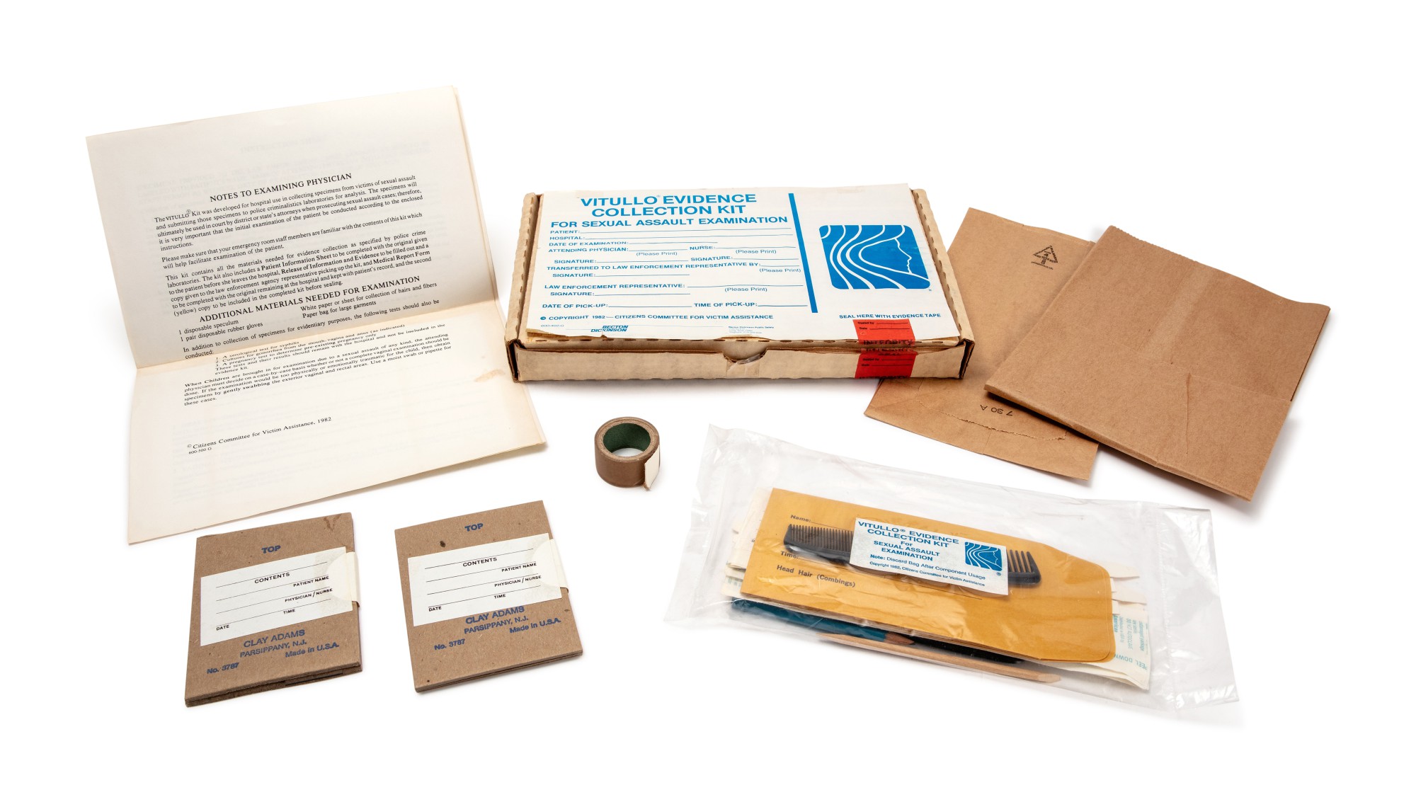 The Martha Goddard Rape-Proving Evidence Collection Kit | History of ...