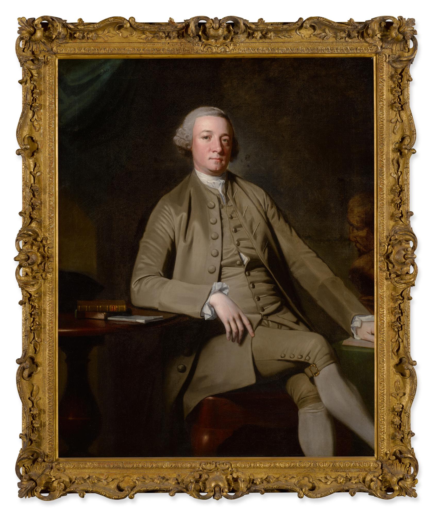 Portrait of a Gentleman, seated, probably William Suddel of Lancaster ...