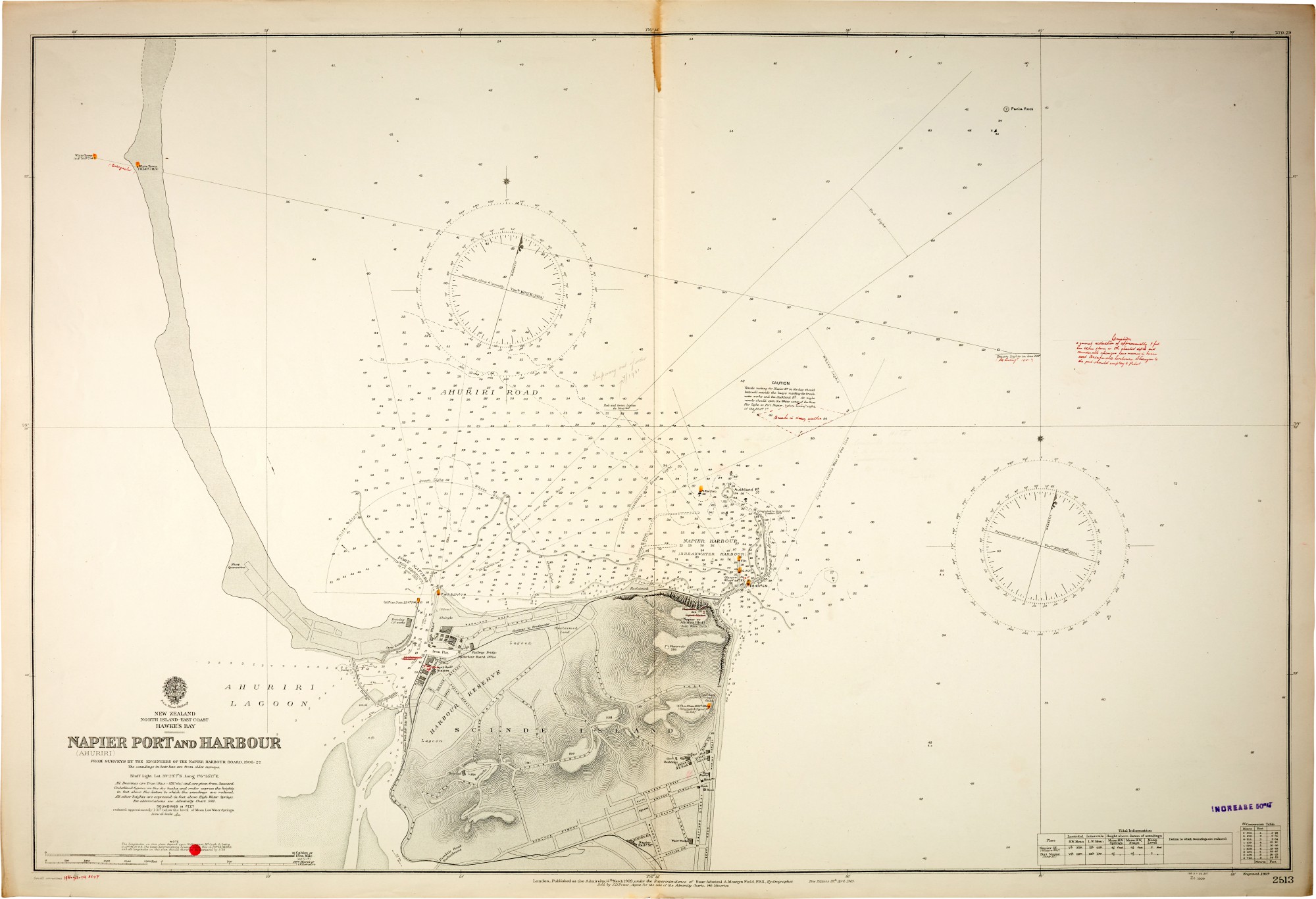 Admiralty charts | A collection of 59 charts, twentieth century ...