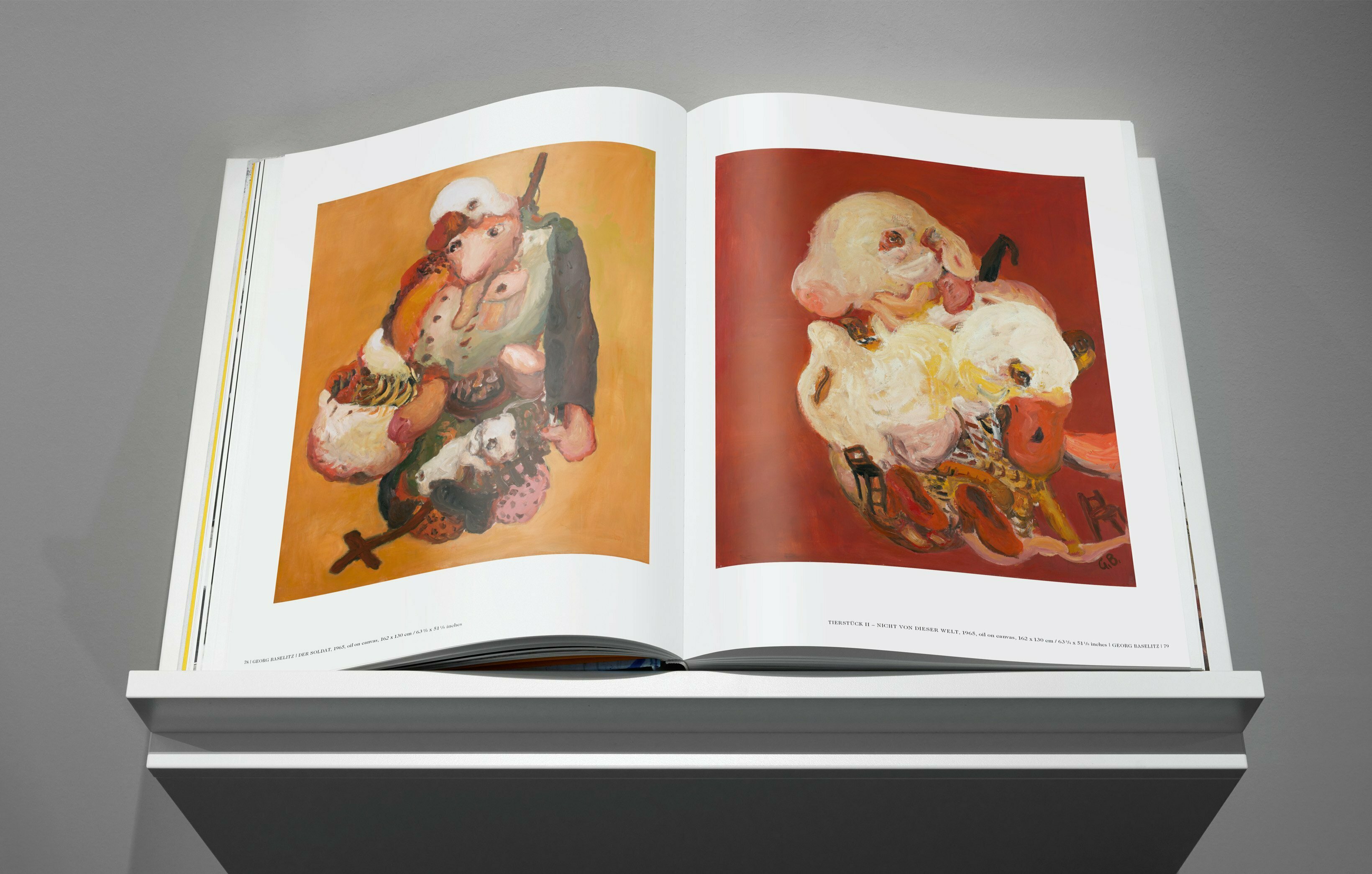 Georg Baselitz (Art Edition with unique cover) | Contemporary ...