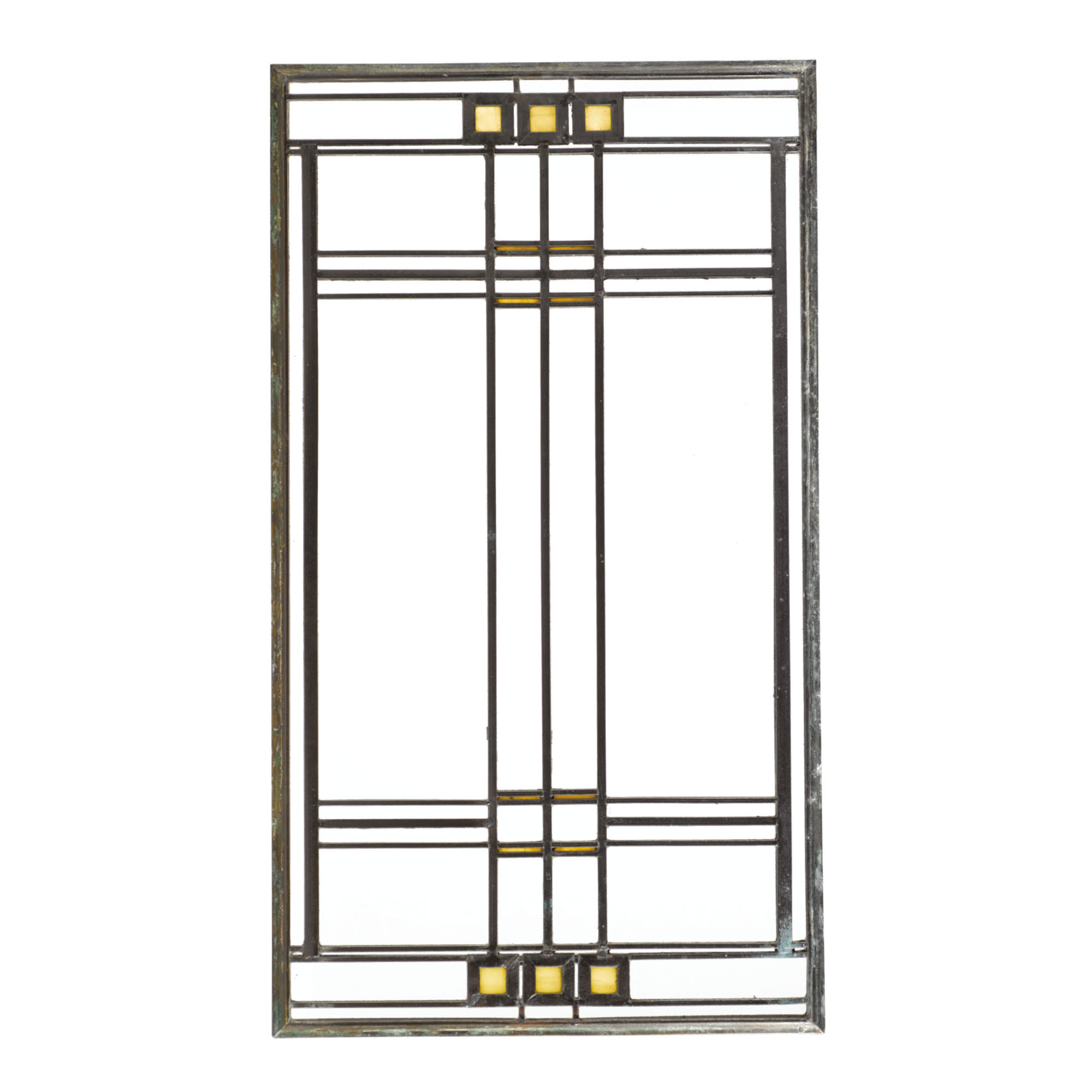 FRANK LLOYD WRIGHT | WINDOW FROM THE AVERY COONLEY HOUSE, RIVERSIDE ...