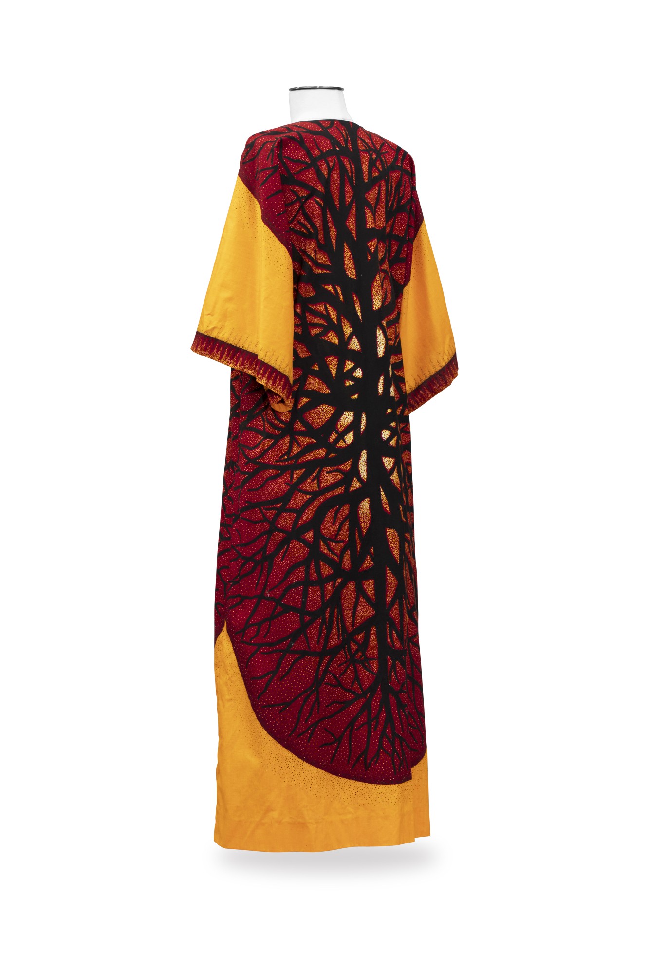 Marina Lante della Rovere, circa 1971, Coton beach coat and matching ...