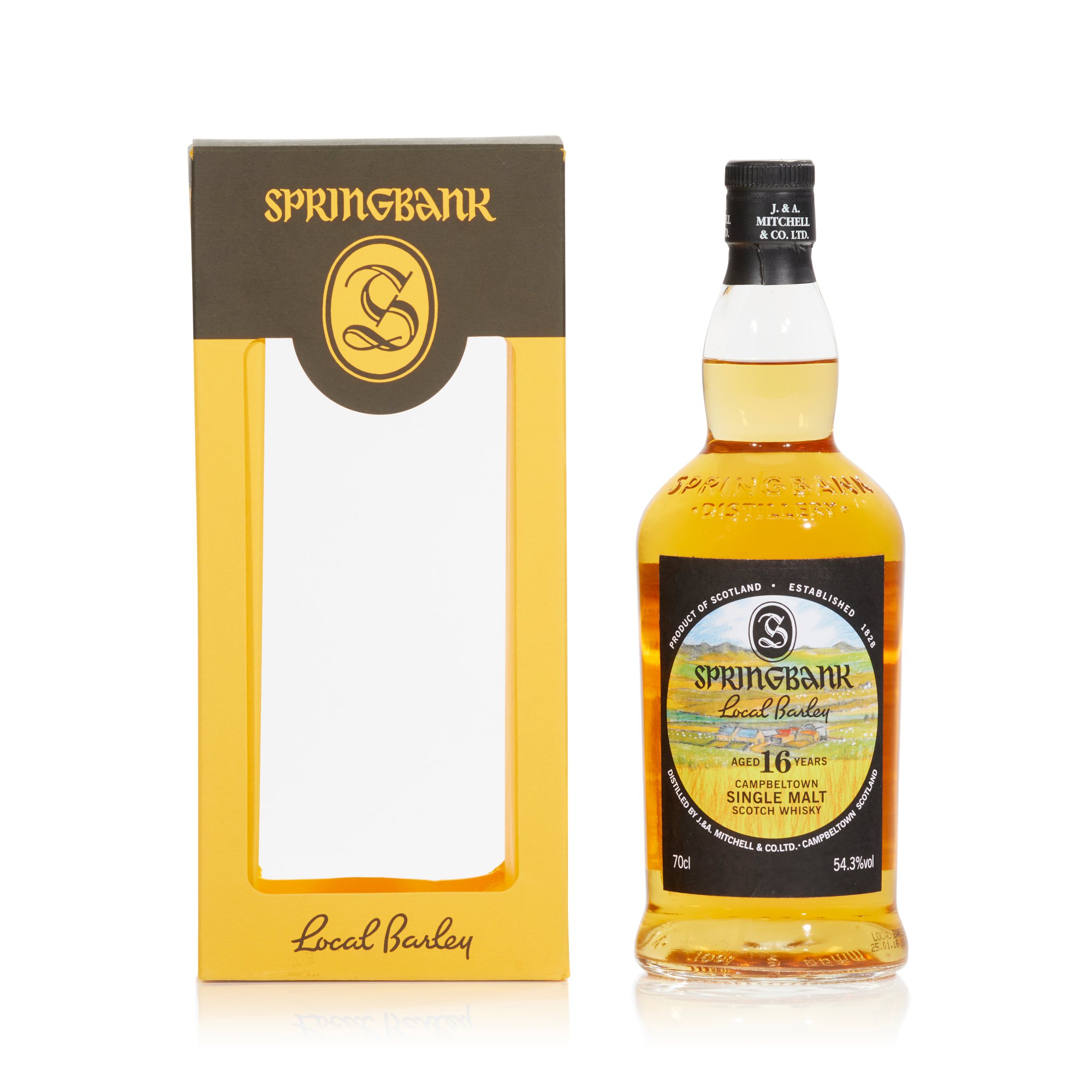 Springbank Local Barley 16 Year Old 54.3 abv 1999 (1 BT70) | The ...