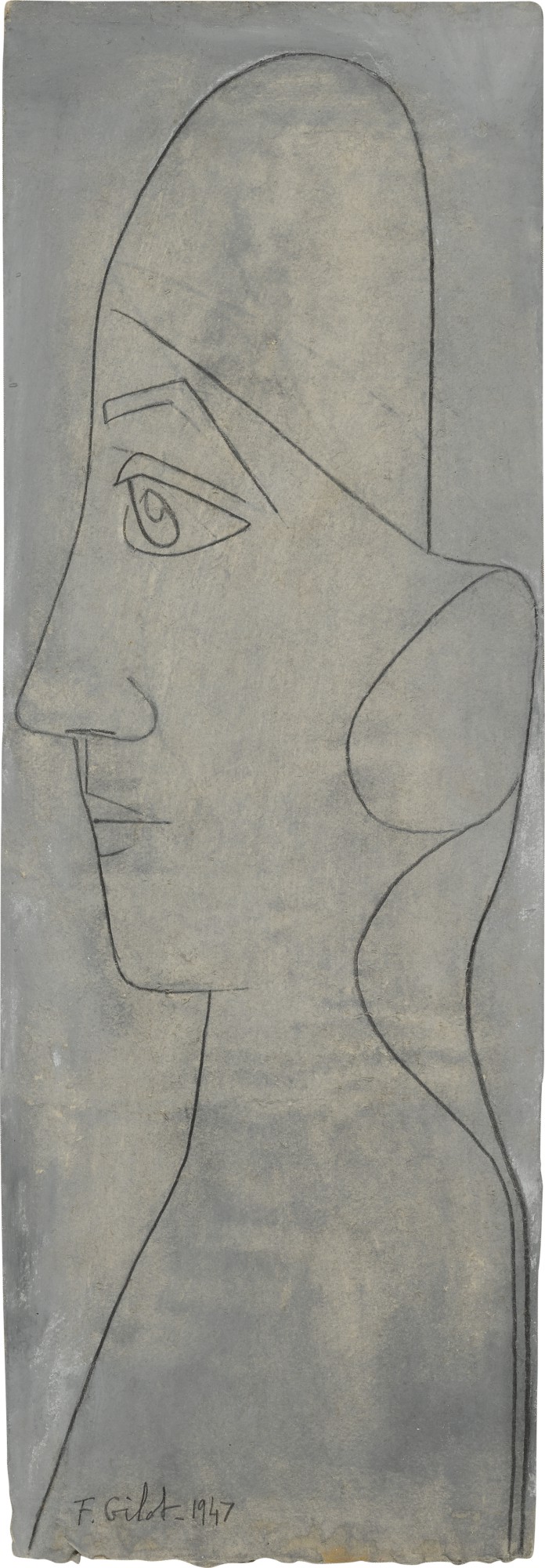 Profile (Self-Portrait Looking Left) | Impressionist & Modern Art ...