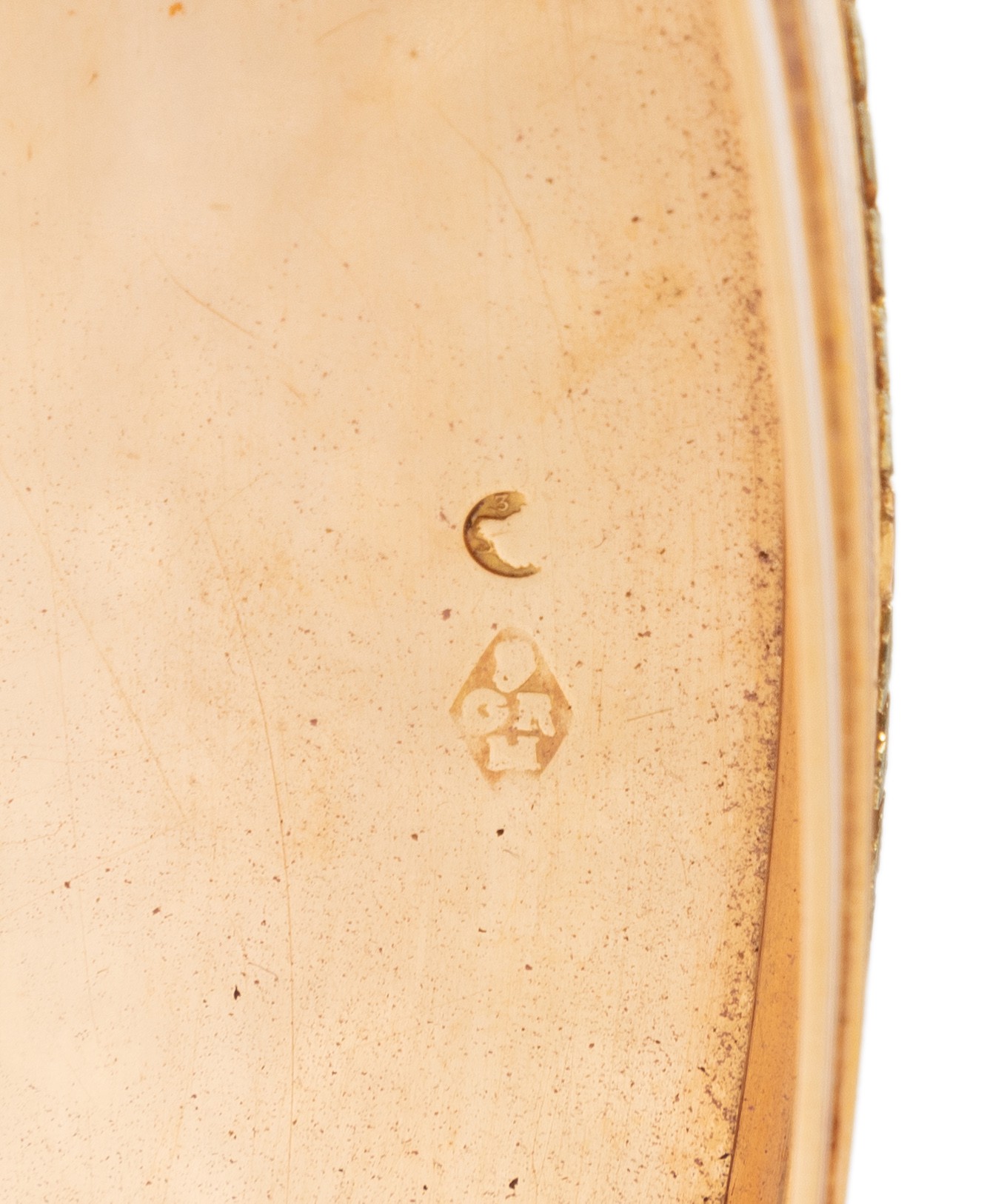 A three-coloured gold and ivory boîte-a-miniature, Gabriel-Raoul Morel ...