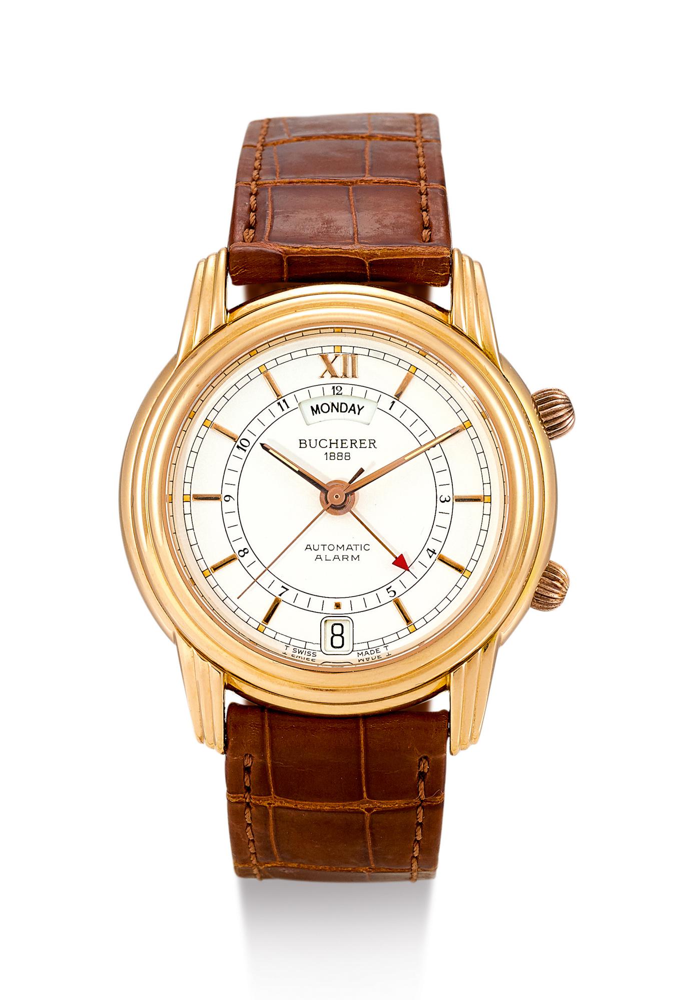 BUCHERER | REFERENCE 5008-001, A LIMITED EDITION PINK GOLD WRISTWATCH ...