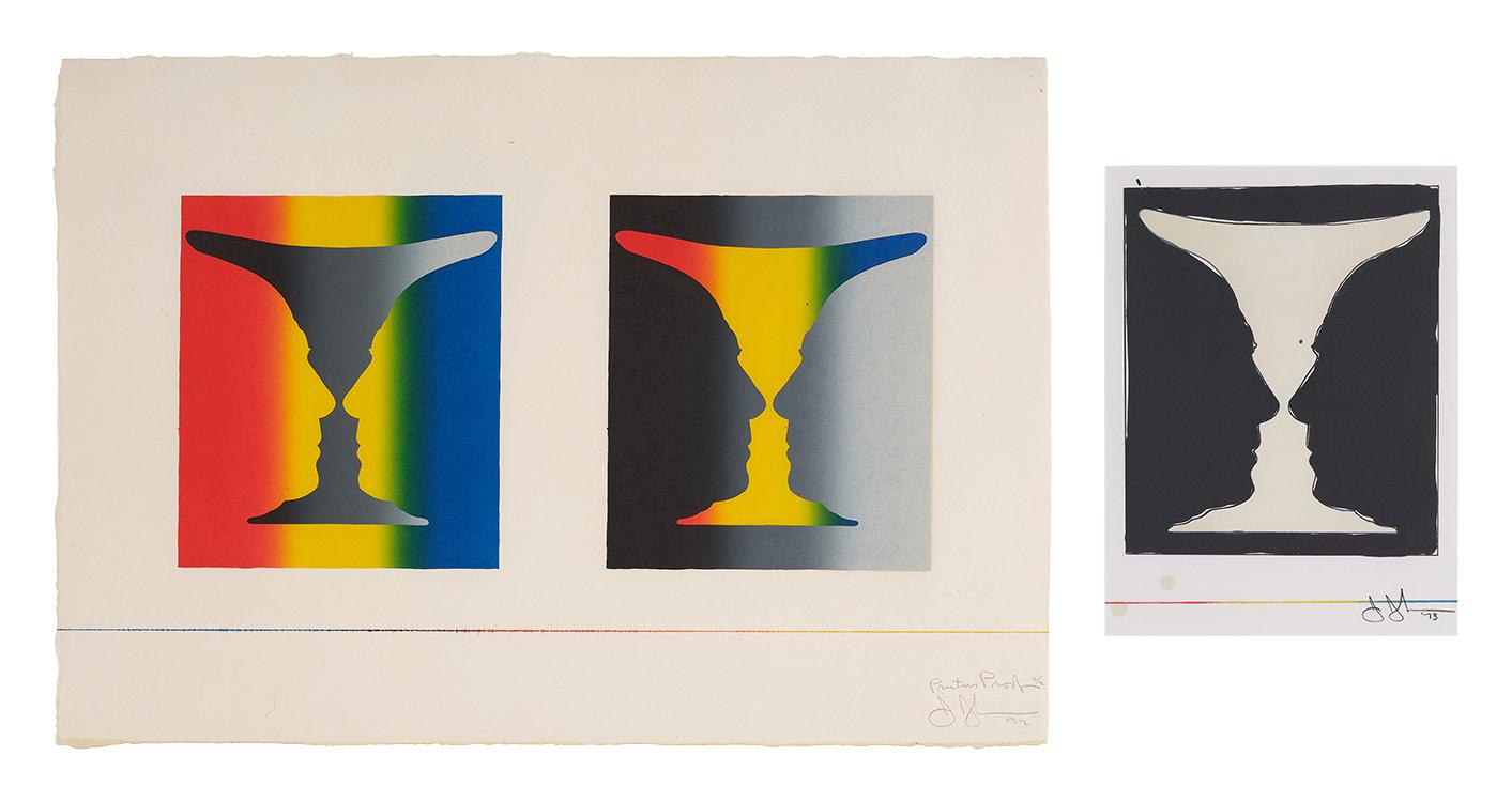 Cups 4 Picasso (ULAE 122); and Cups 2 Picasso (see ULAE 123) | The ...