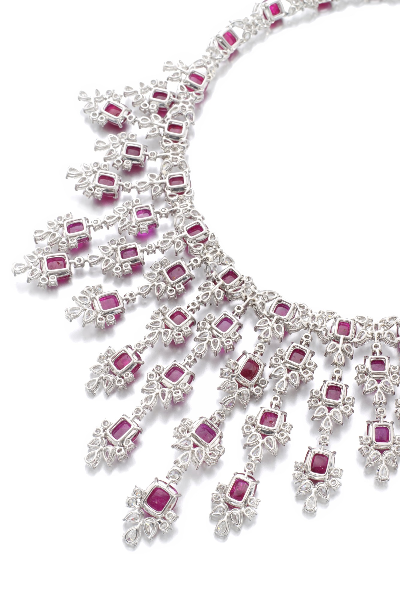 HARRY WINSTON | RUBY AND DIAMOND NECKLACE | Magnificent Jewels and ...