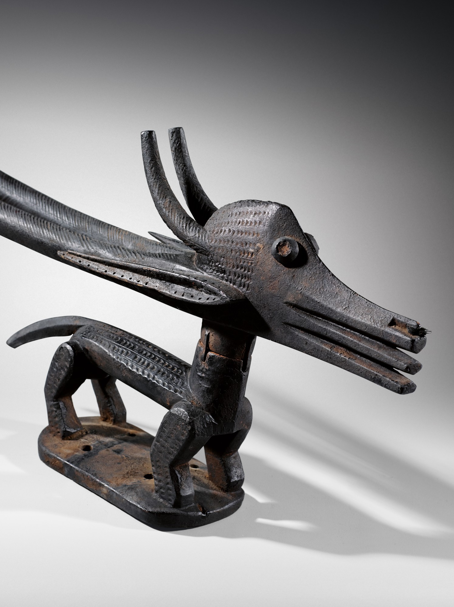 Cimier ciwara, Bamana, Mali | Bamana Ciwara Headdress, Mali | Sculpture ...