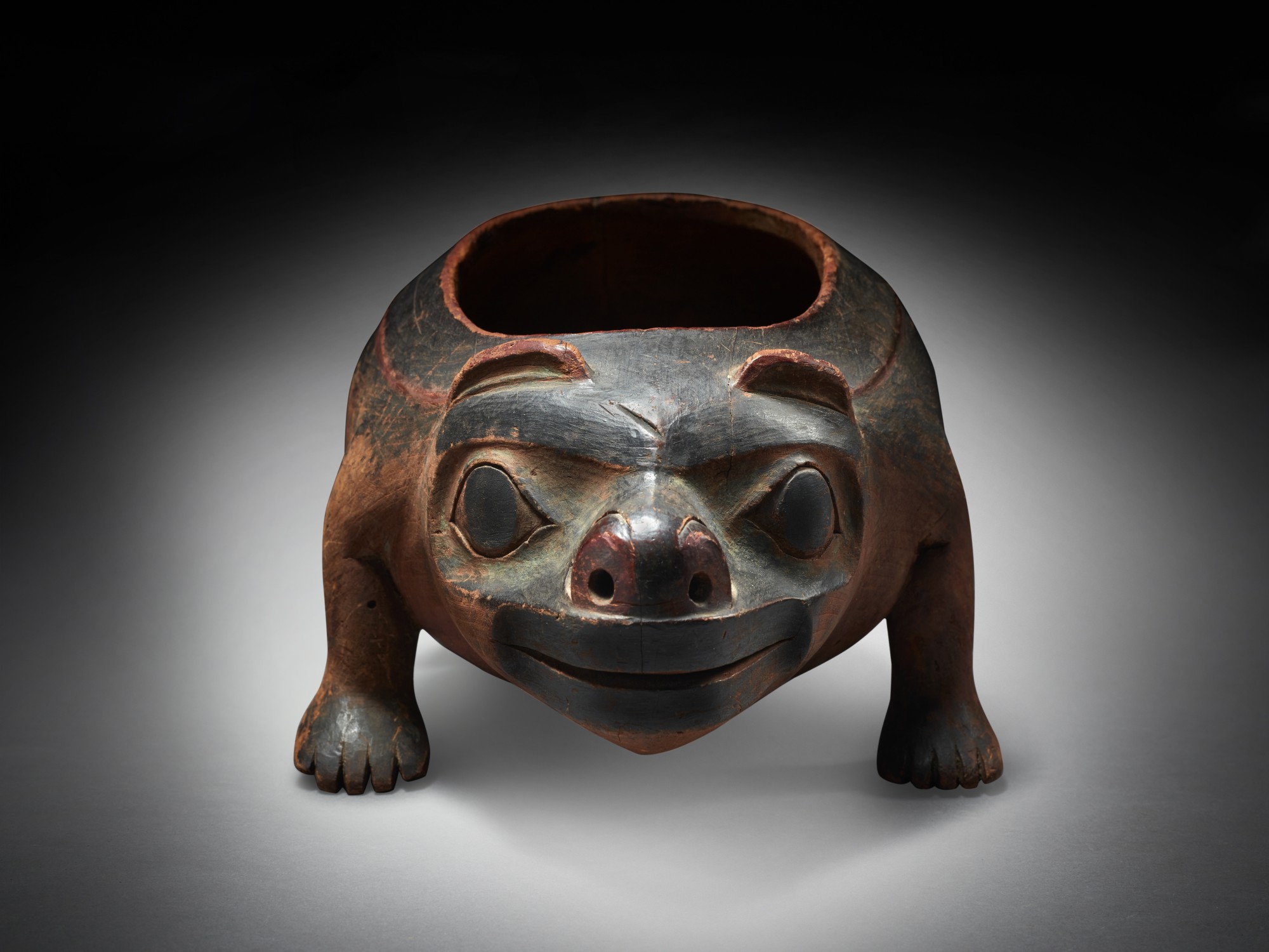 Tlingit Bear Bowl, Southeast Alaska | Art of Africa, Oceania, and the ...