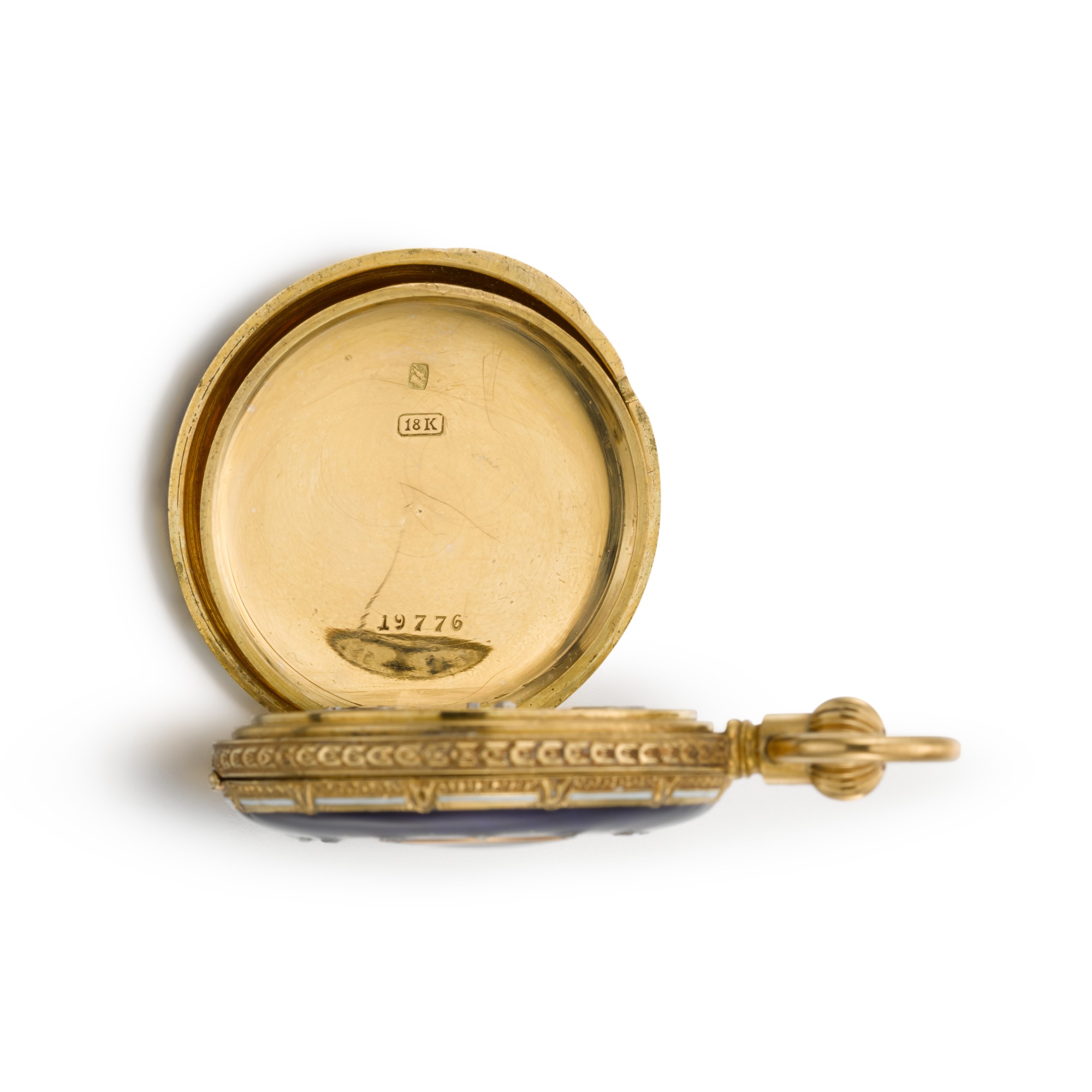 Three Gold And Enamel Pocket Watches | Fine Watches Including ...