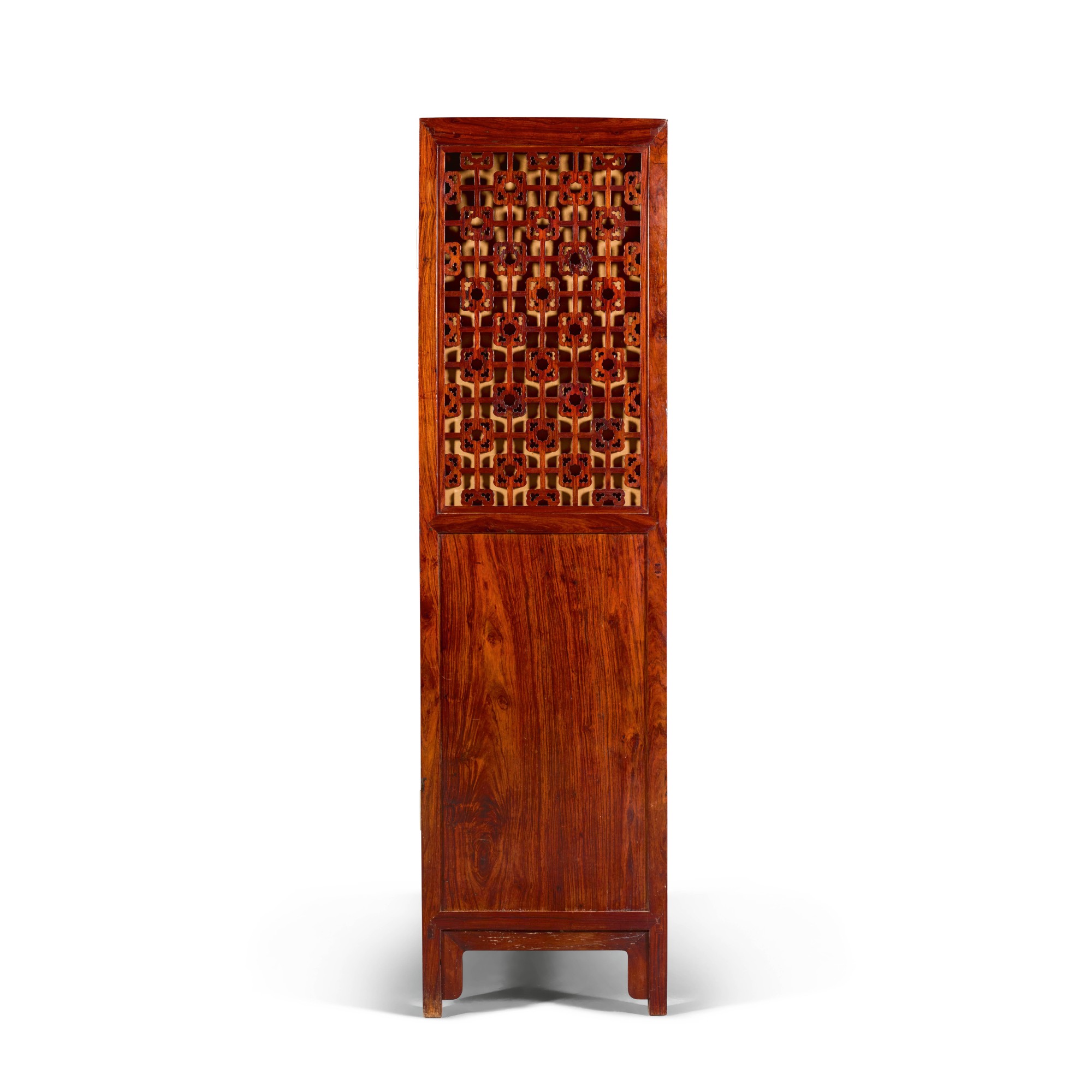 A HUANGHUALI SQUARE-CORNER TWO DOOR CABINET, LIGUI, 20TH CENTURY | 二十世紀 ...