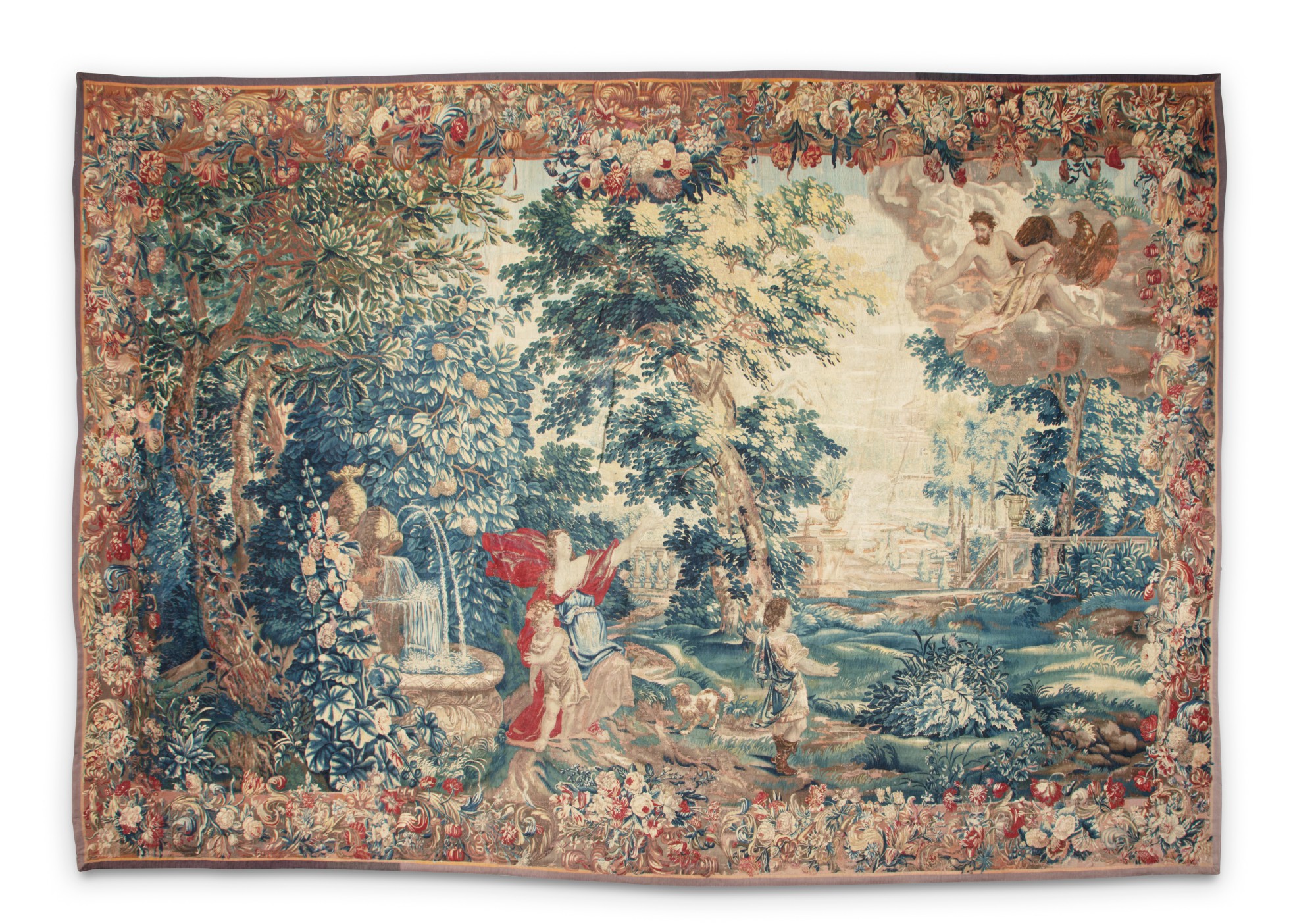 A Flemish mythological tapestry, Brussels, early 18th century ...