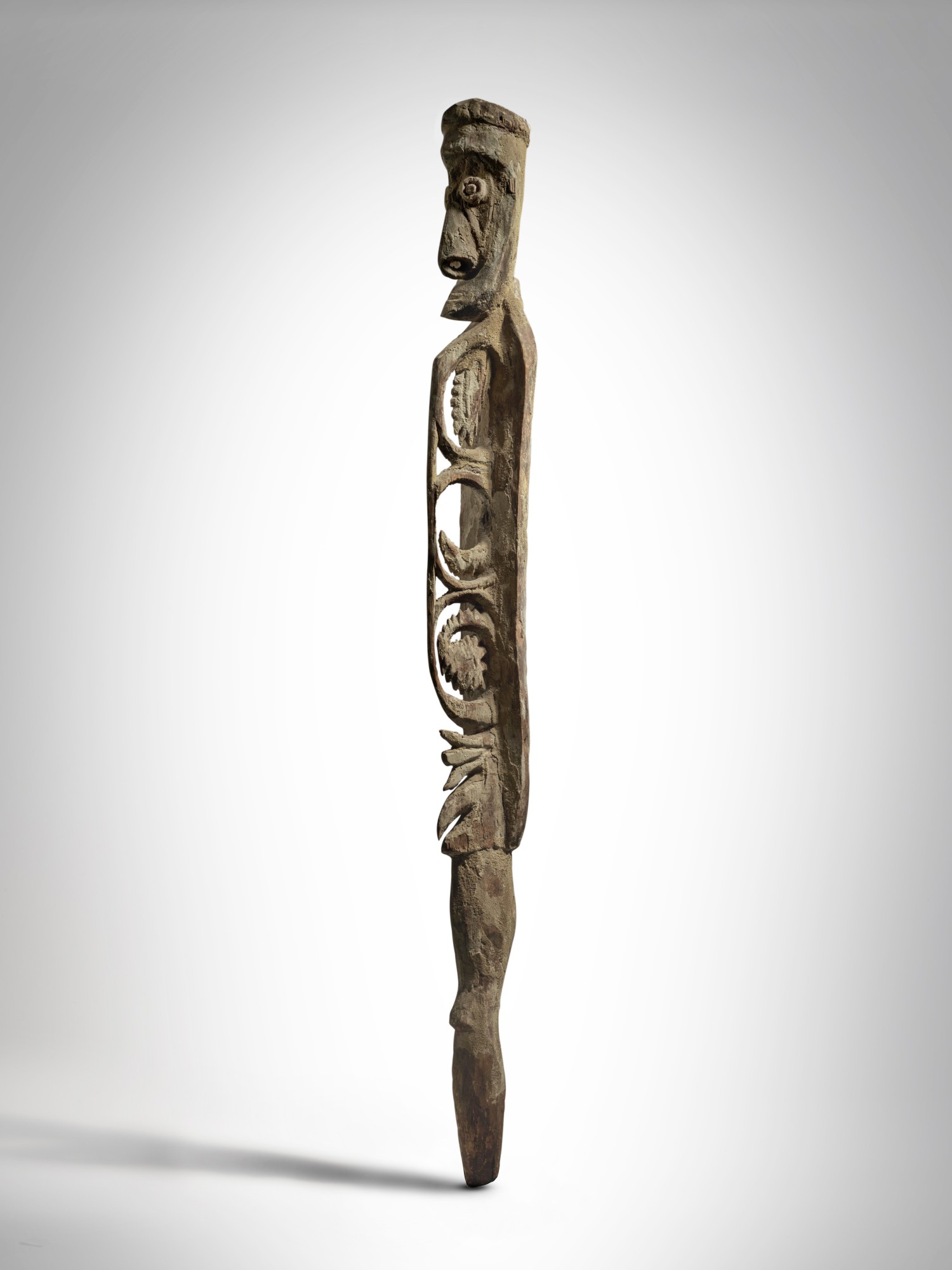 Inyai-Ewa Figure, Upper Karawari River, East Sepik Province, Papua New ...
