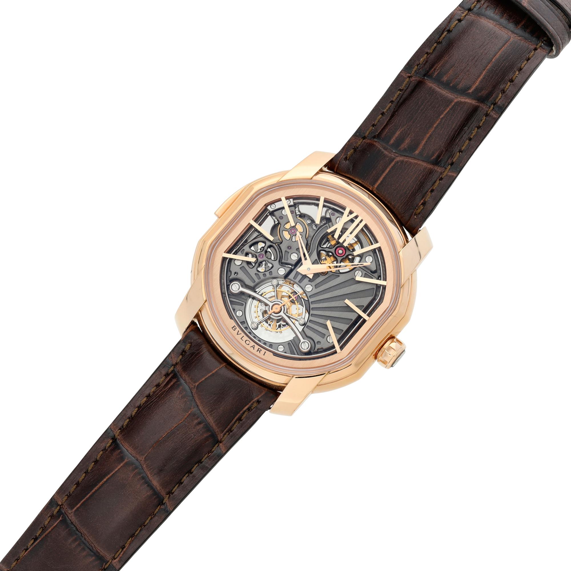 Daniel Roth Carillon Tourbillon, A limited edition pink gold semi ...