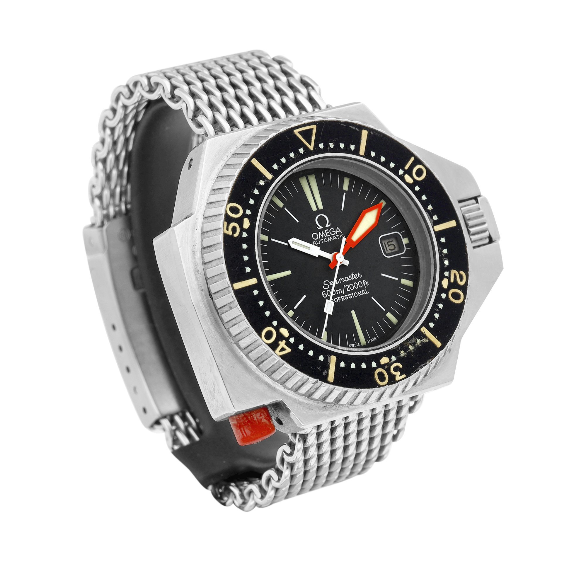 Seamaster "Ploprof" | A stainless steel wristwatch with date and ...