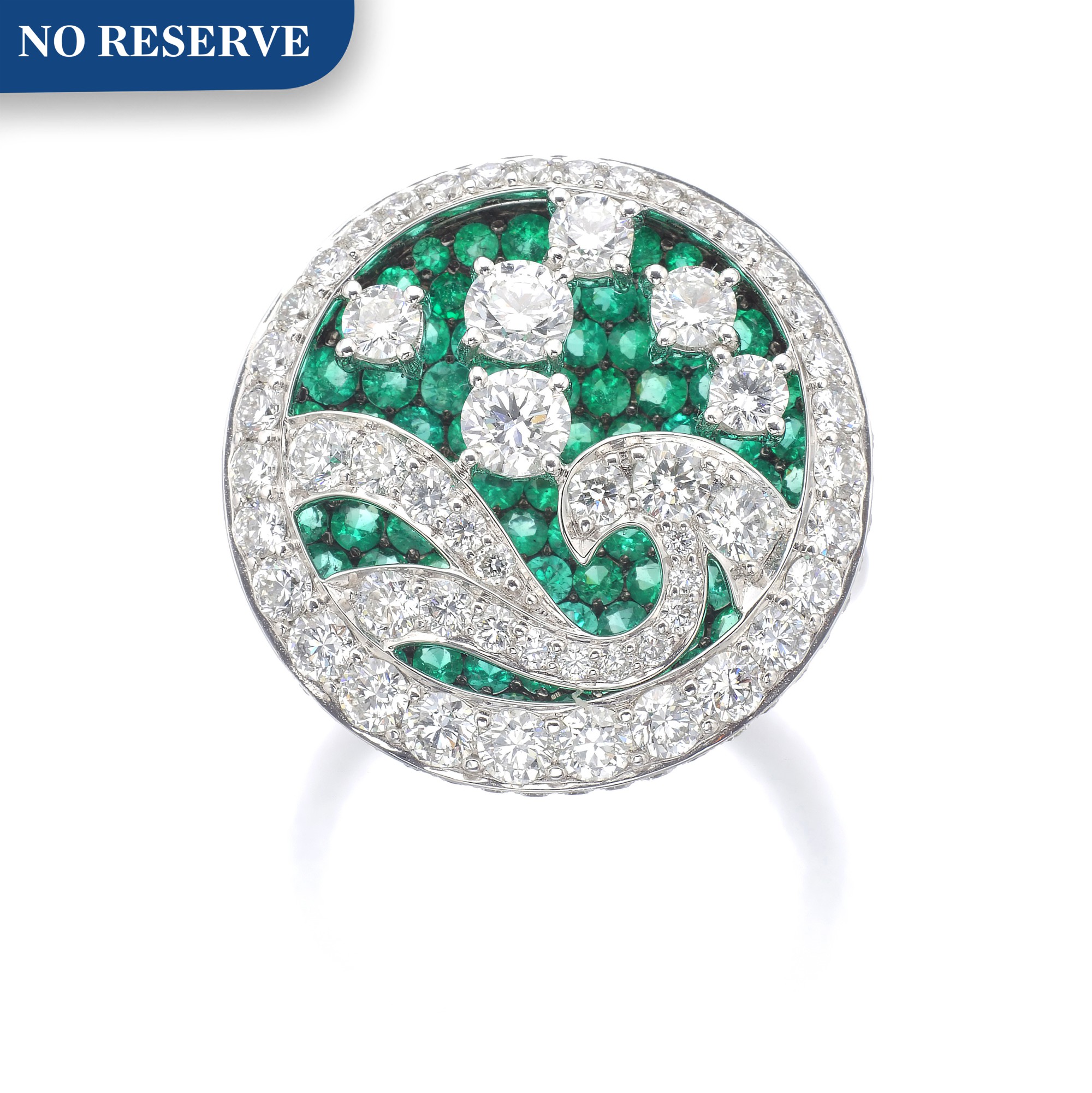 GRAFF | DIAMOND AND EMERALD RING | Graff: Contrast & Colour | 2020 ...