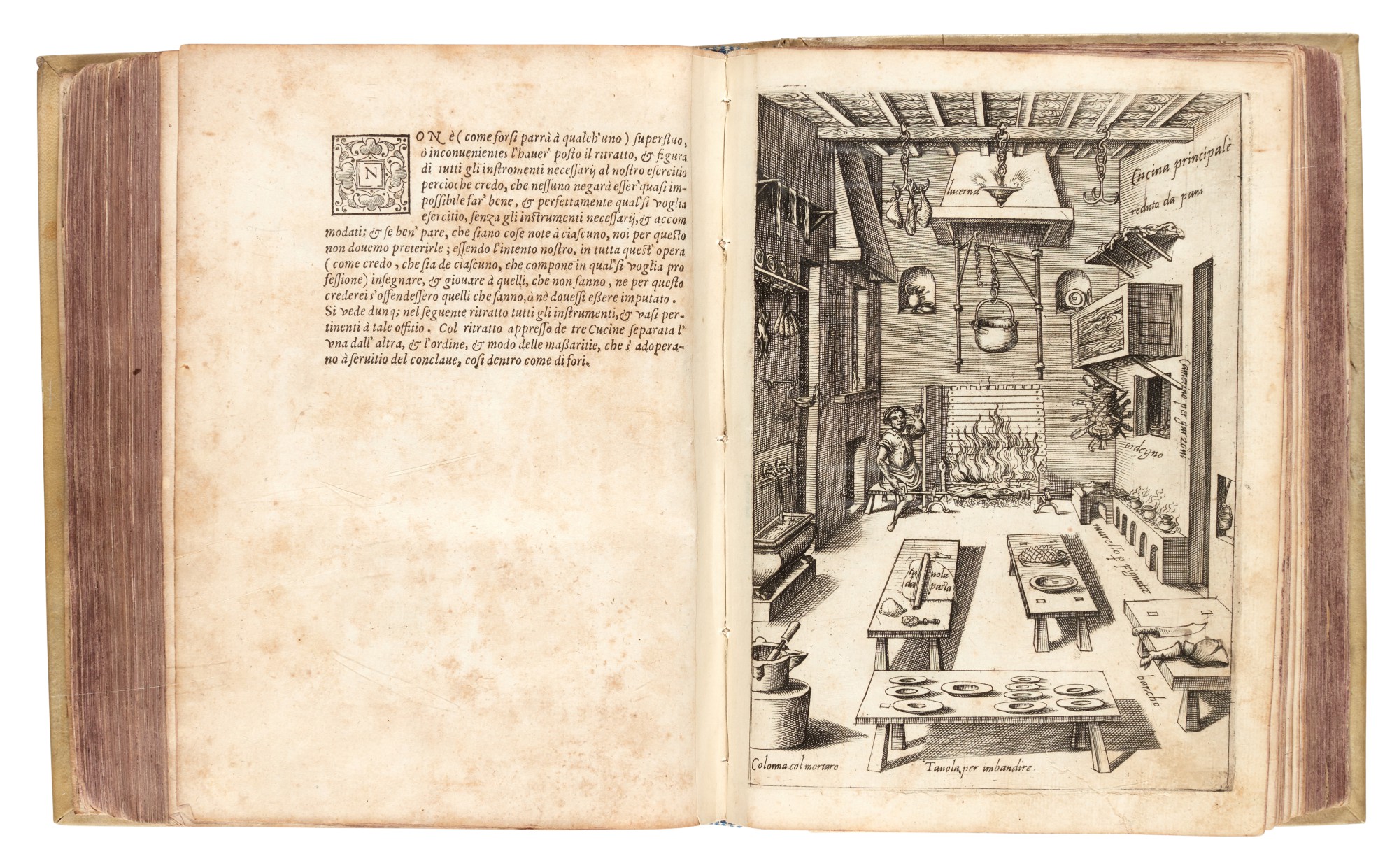 Scappi, Opera, Venice, 1570, later vellum | Antiquarian Books and ...